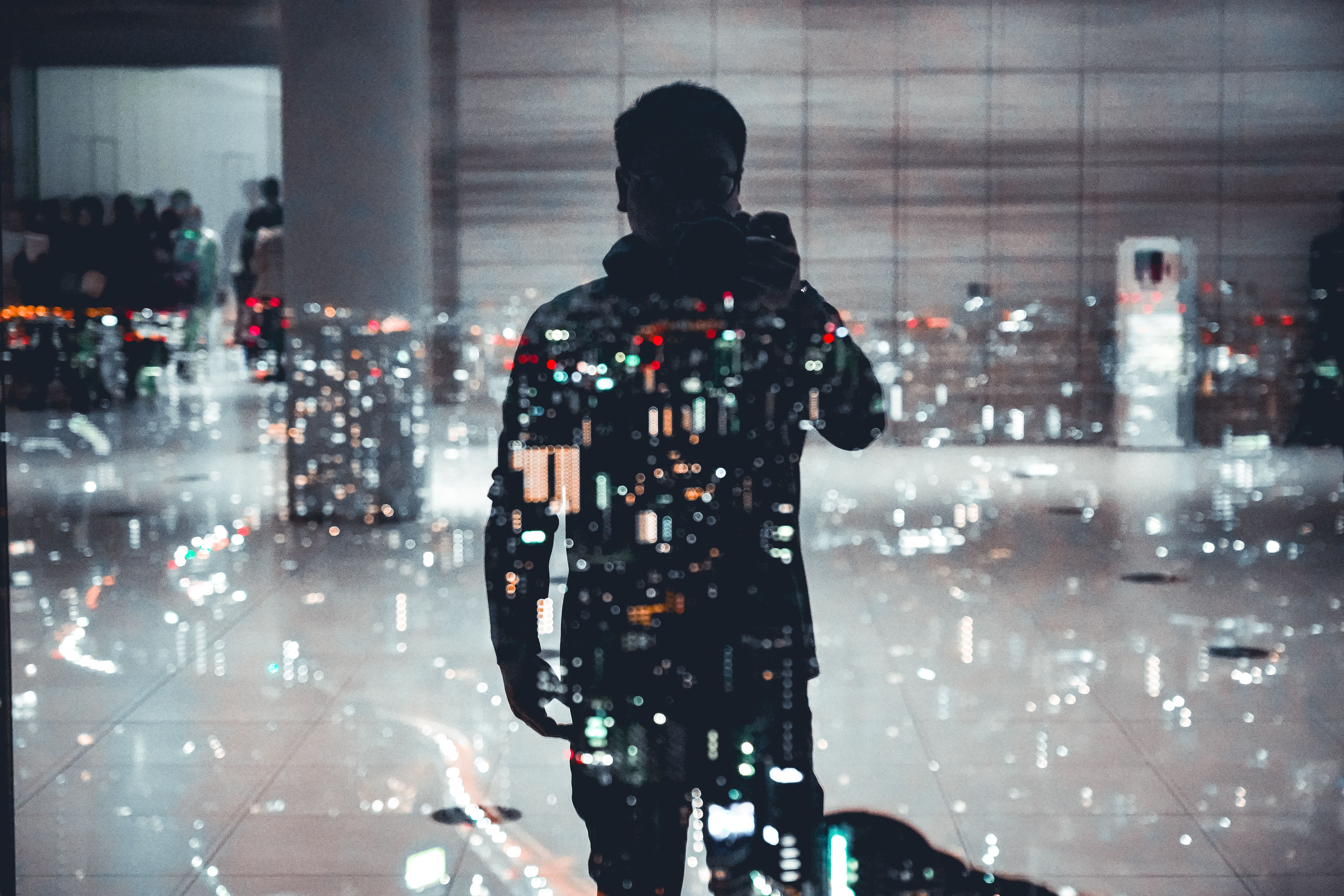Double Exposure Urban Reflection Art Photography · Free Stock Photo