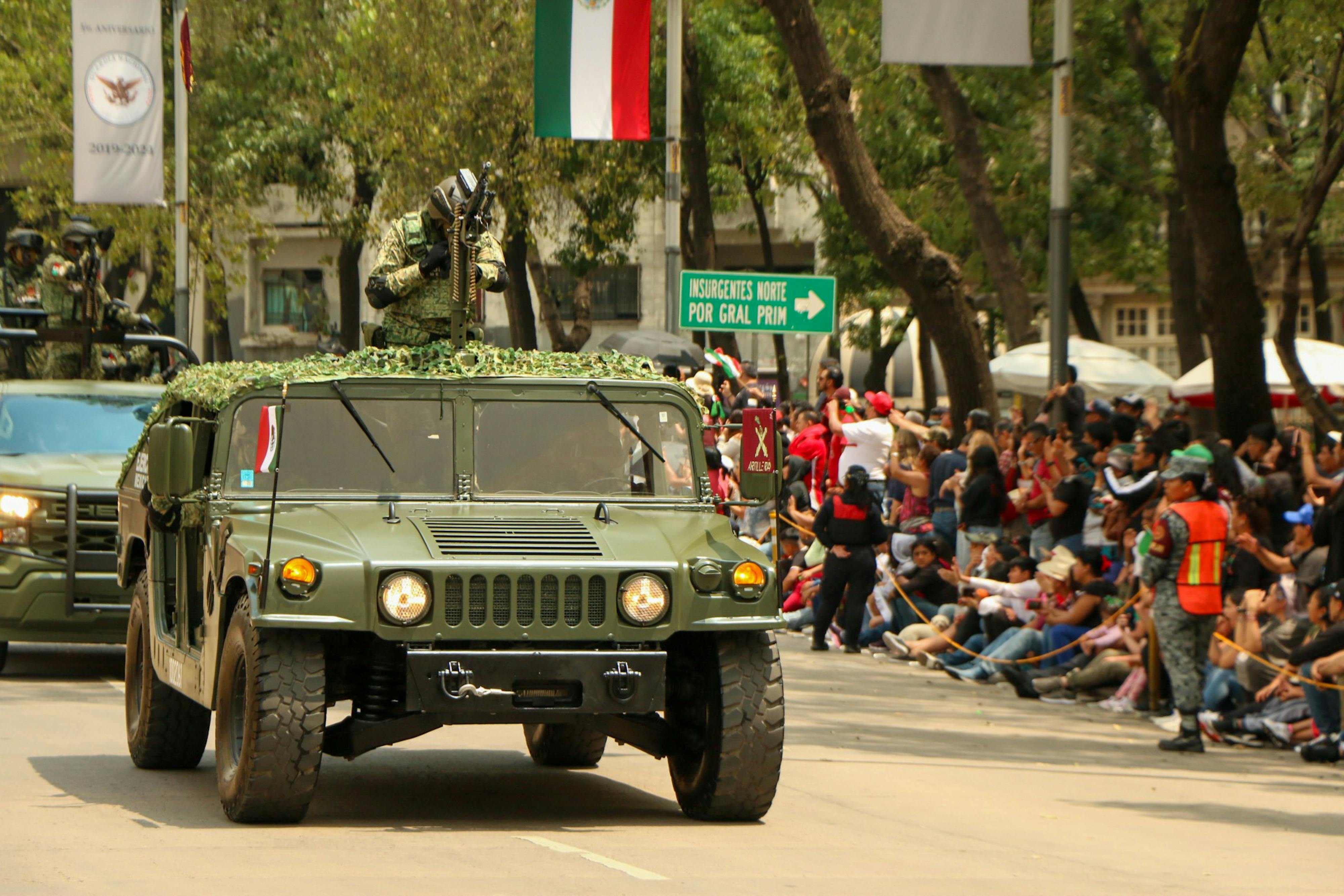 Military Parade with Armored Vehicles in Mexico City · Free Stock Photo