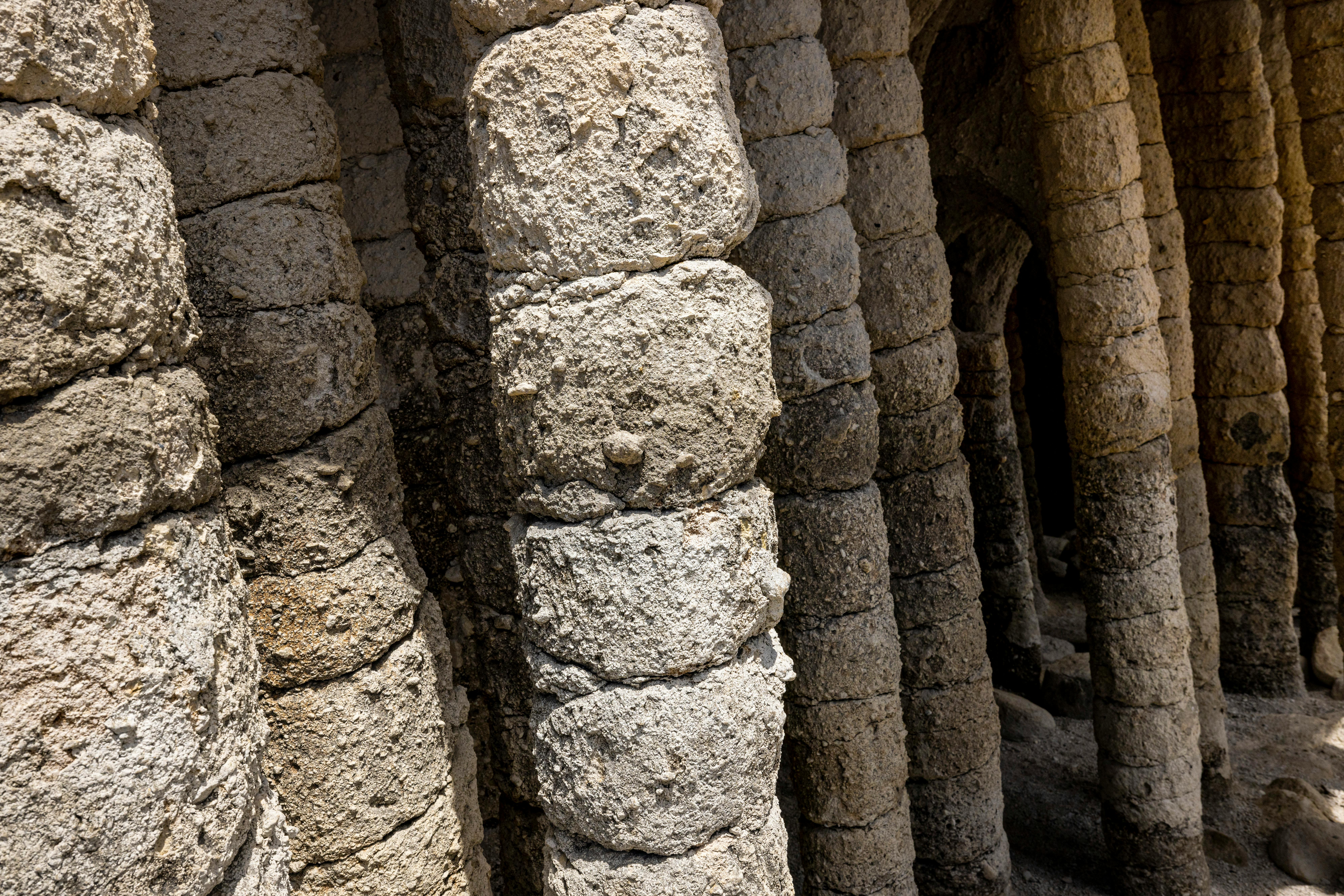 Ancient Stone Columns in Historical Architecture · Free Stock Photo