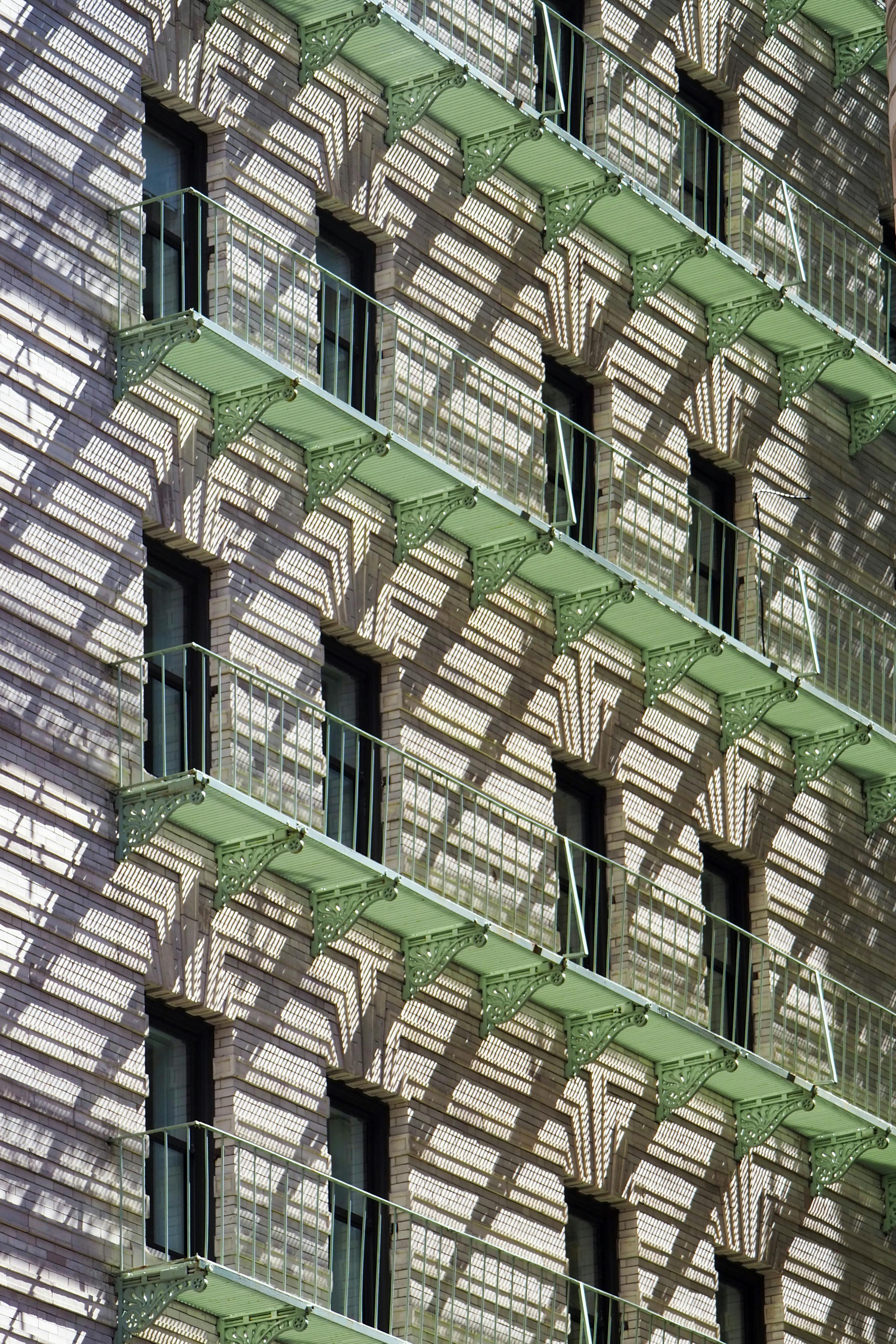 Art Deco Architecture with Ironwork Details in Boston · Free Stock Photo