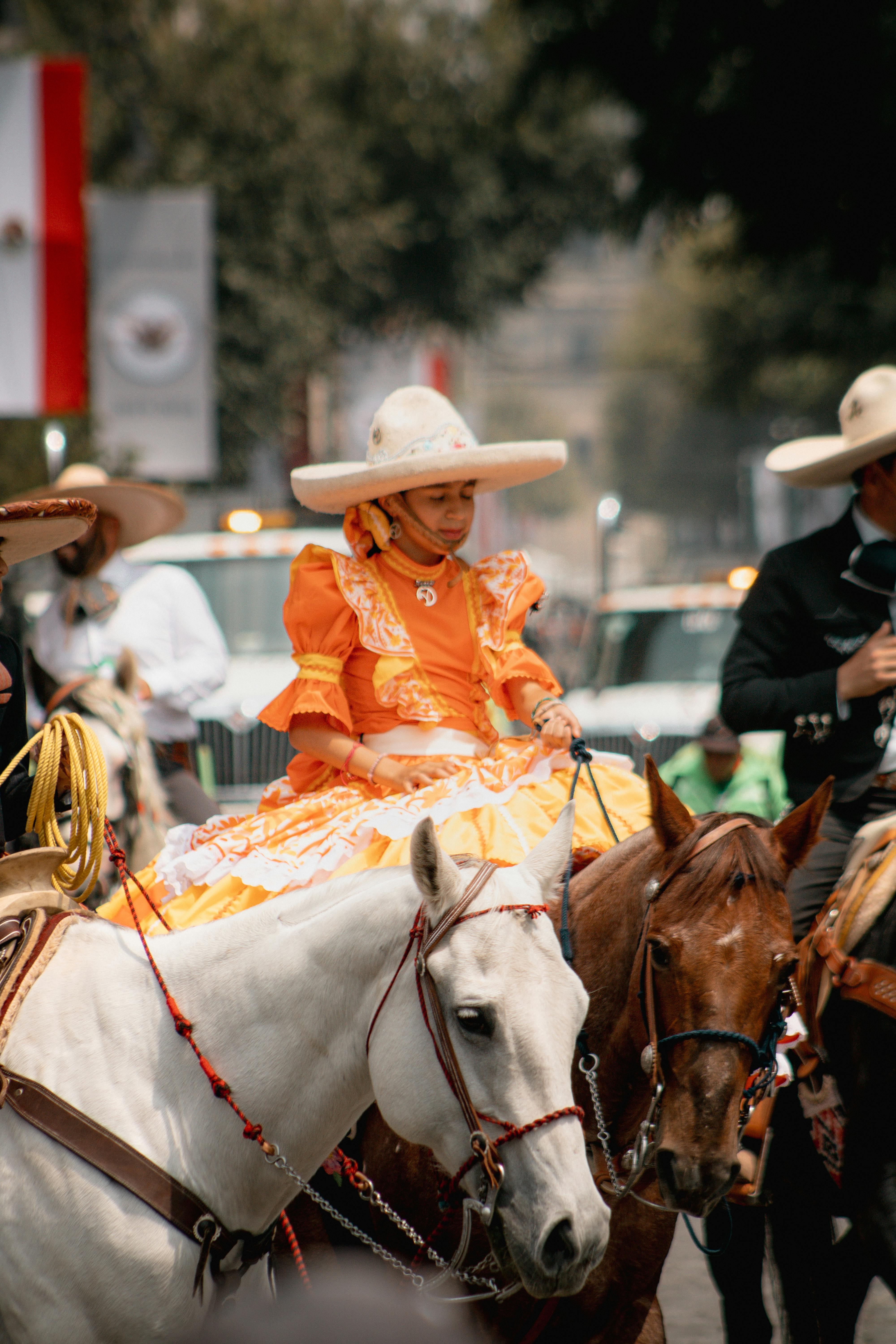 Traditional Charro Parade in Mexico City · Free Stock Photo