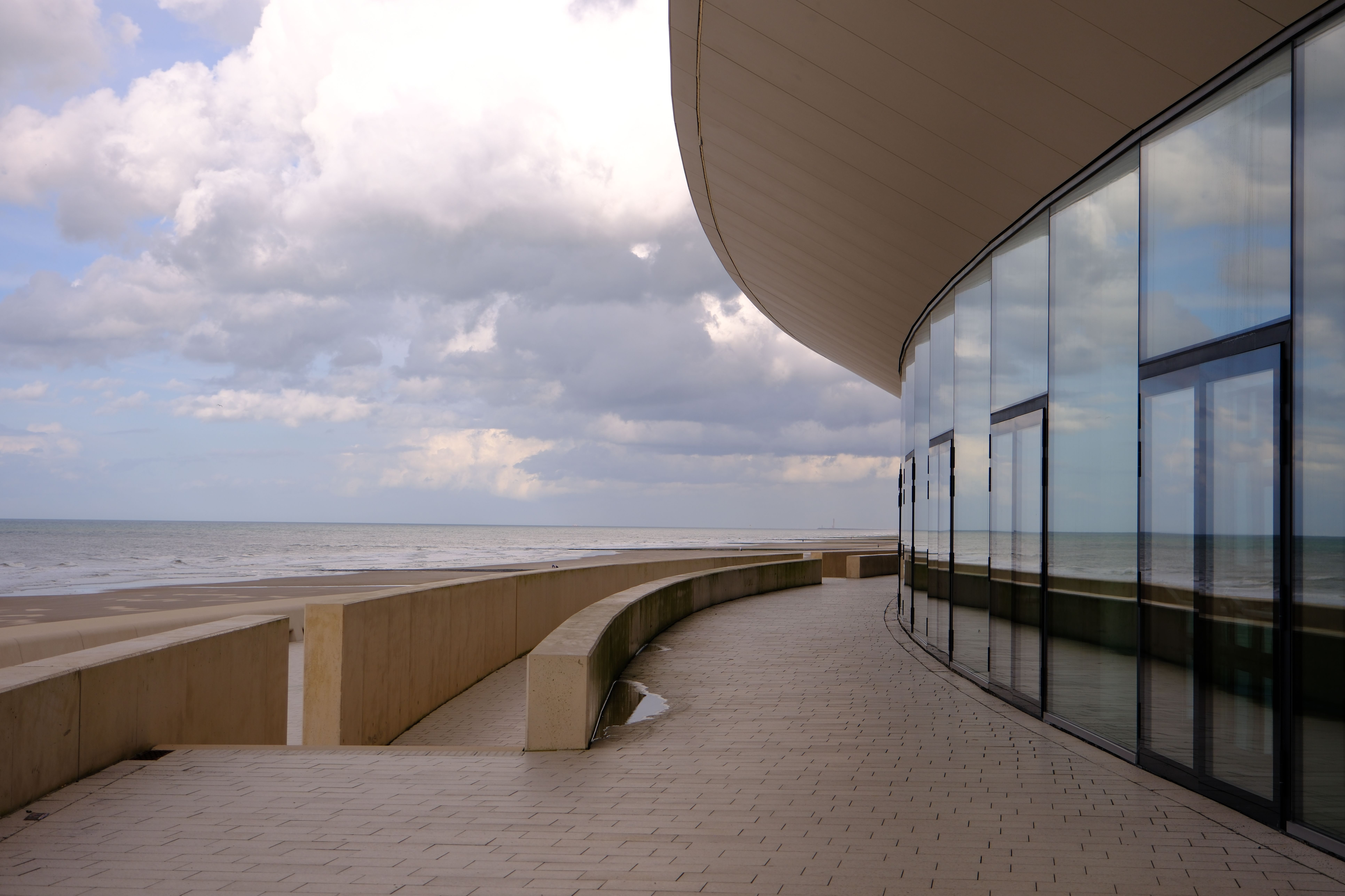 Modern Seaside Architecture in Middelkerke · Free Stock Photo