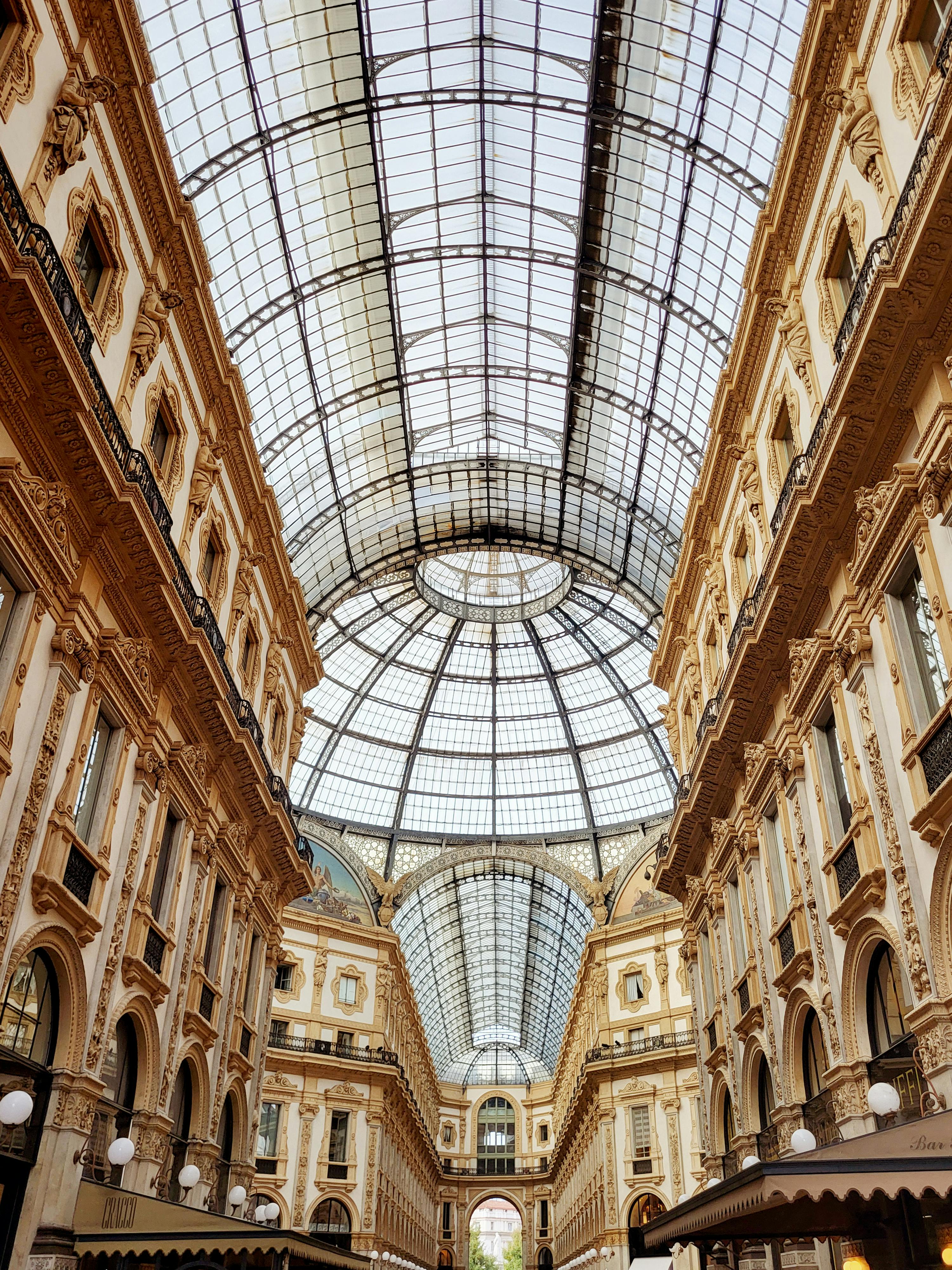 A Mall In Glass Covered Arcade · Free Stock Photo