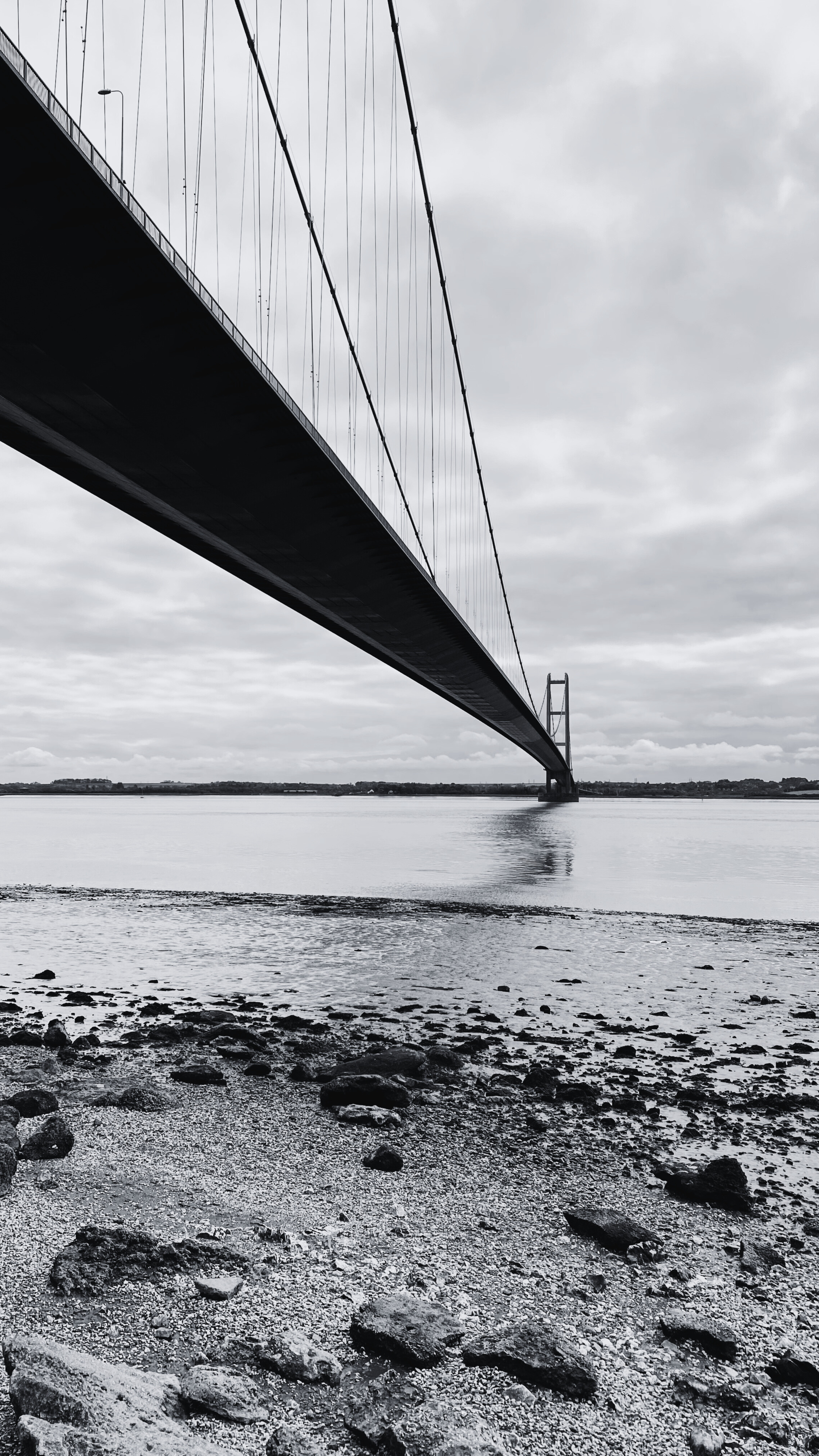 Suspension Bridge Over Humber River, England · Free Stock Photo