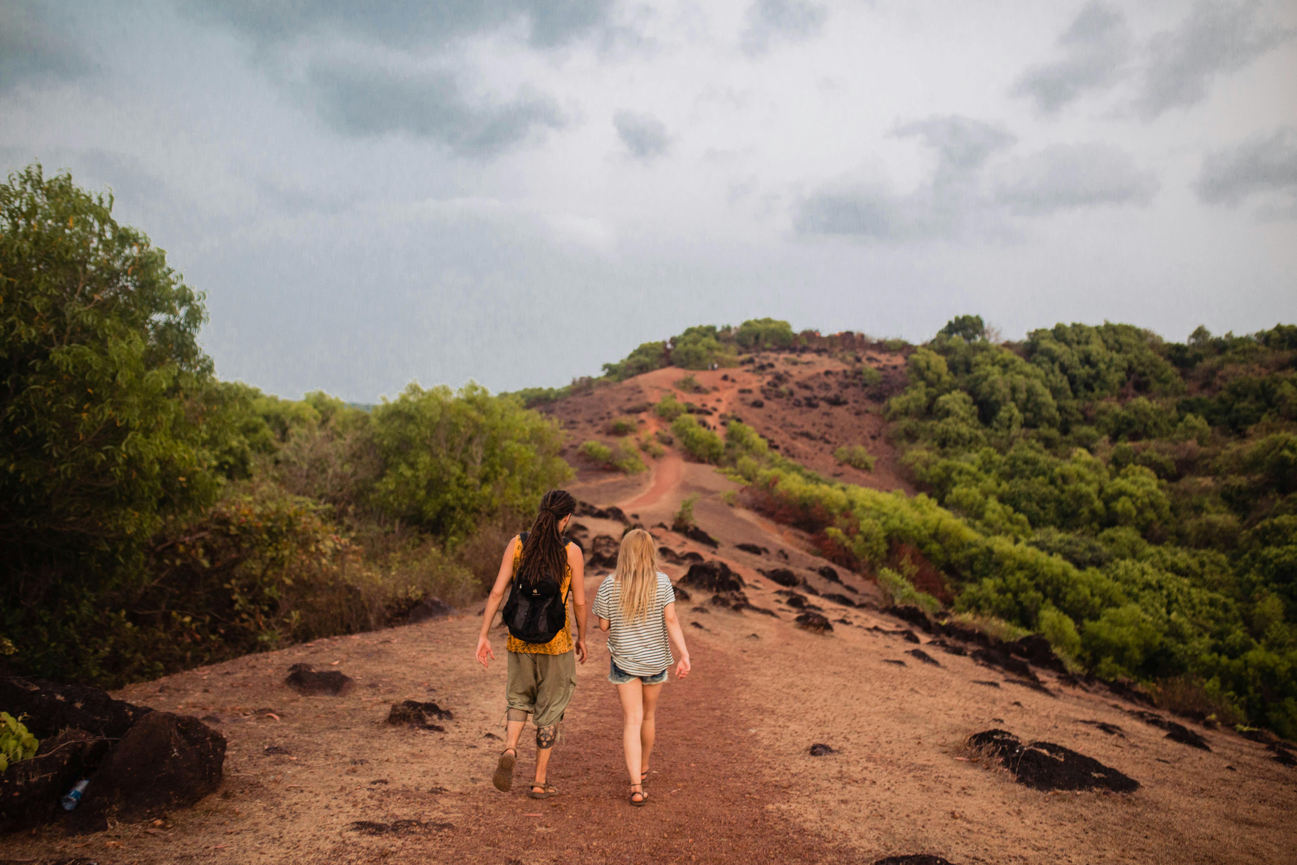 Scenic Walk in Chapora Hills, Goa, India · Free Stock Photo