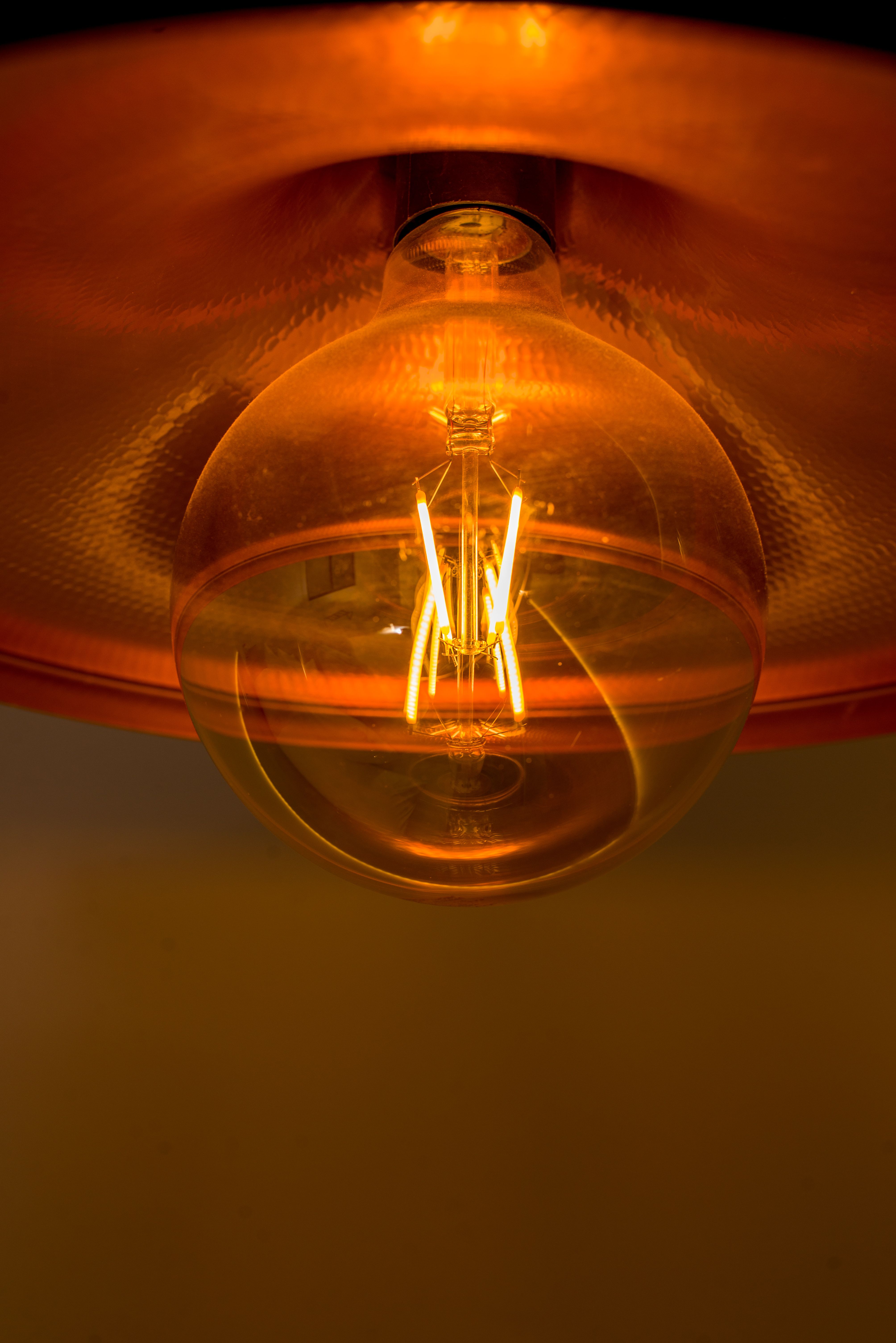 Lighted Light Bulb in Selective-focus Photography · Free Stock Photo