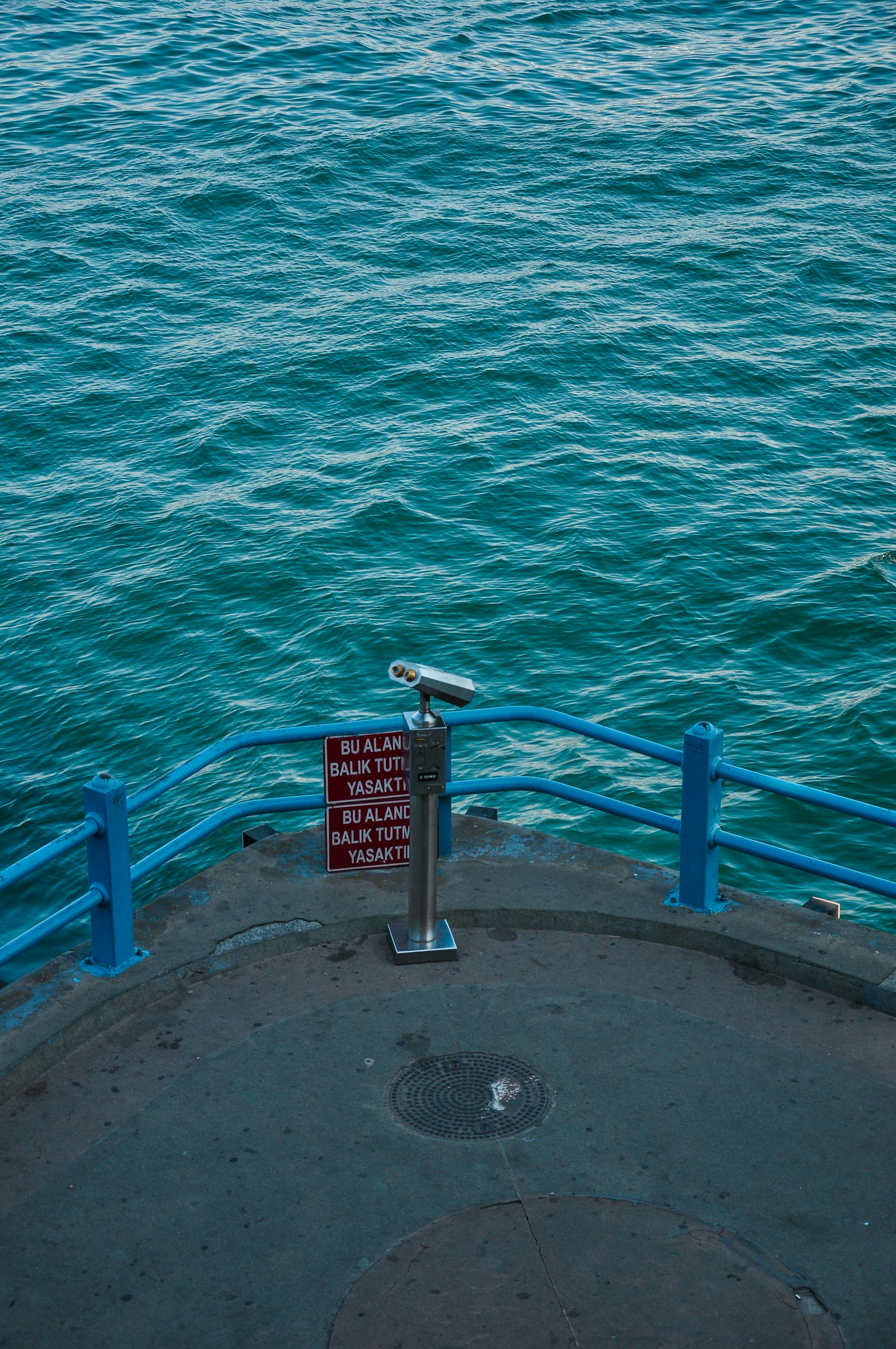 Seaside Observation Deck with Ocean View · Free Stock Photo