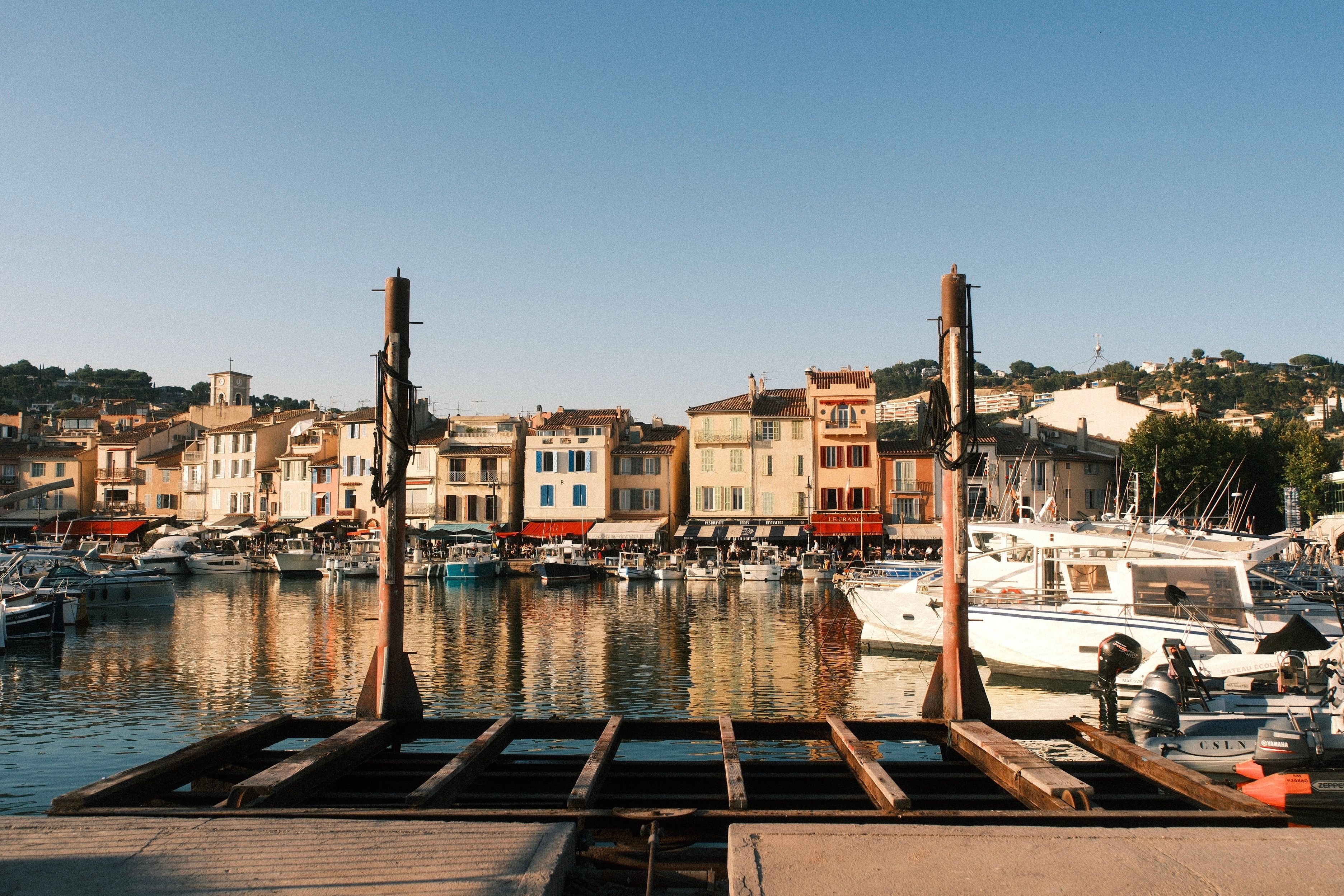 Charming Port of Cassis in Southern France · Free Stock Photo