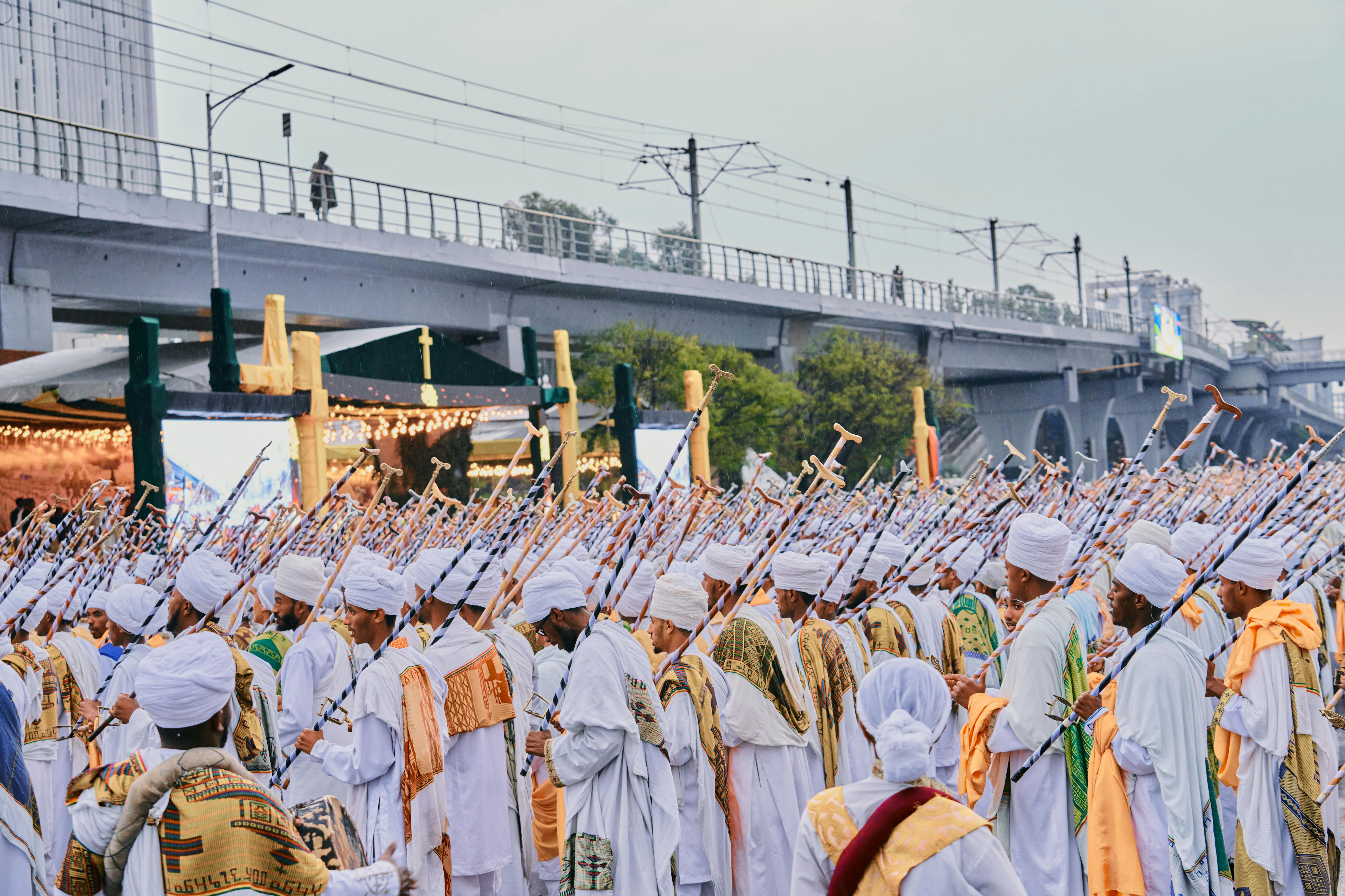 African Religious Festival Procession Outdoors · Free Stock Photo