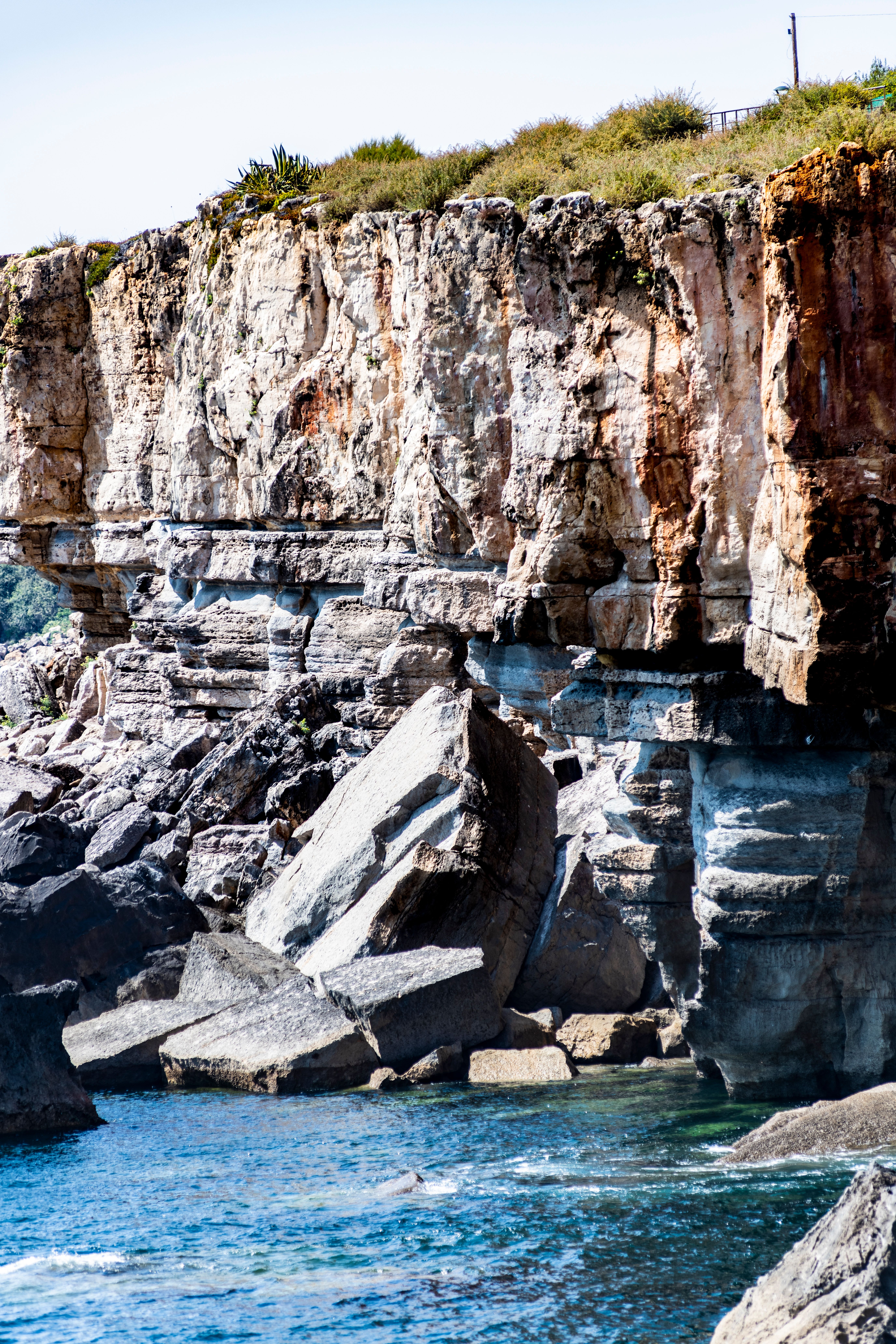 Scenic Cliffs and Blue Sea in Cascais, Portugal · Free Stock Photo
