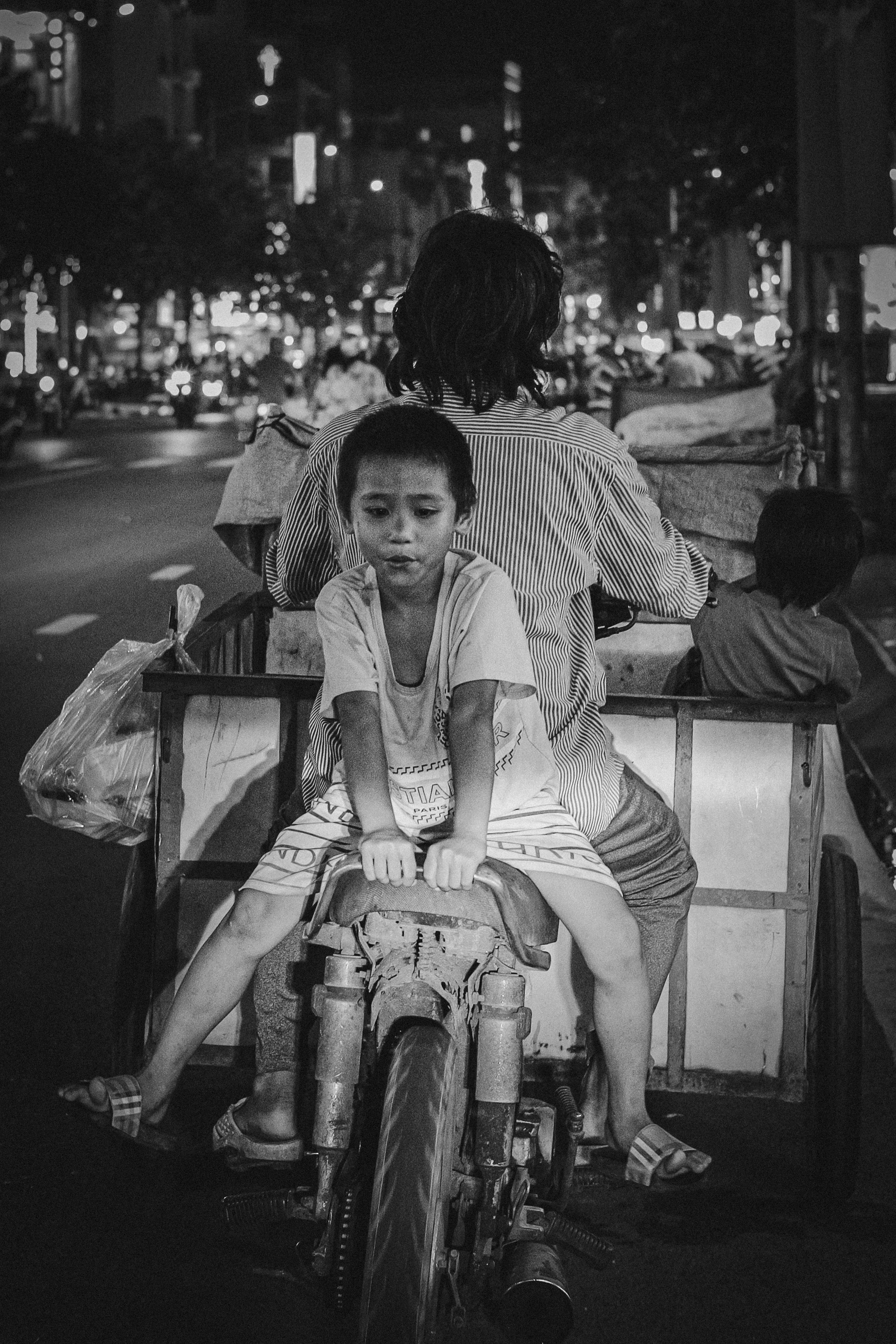 Street Life in Ho Chi Minh City at Night · Free Stock Photo