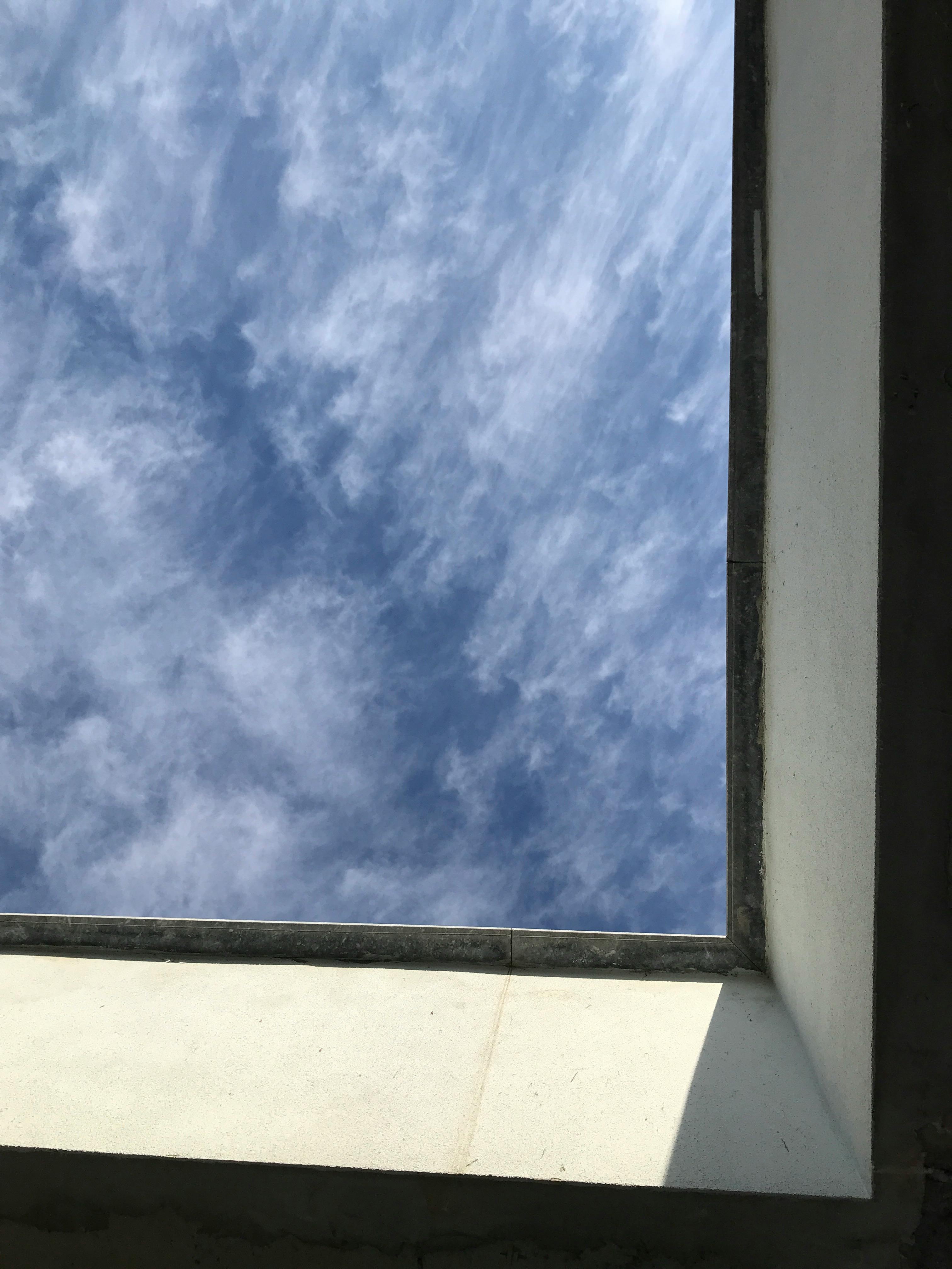 Abstract View of Sky through Window Frame · Free Stock Photo