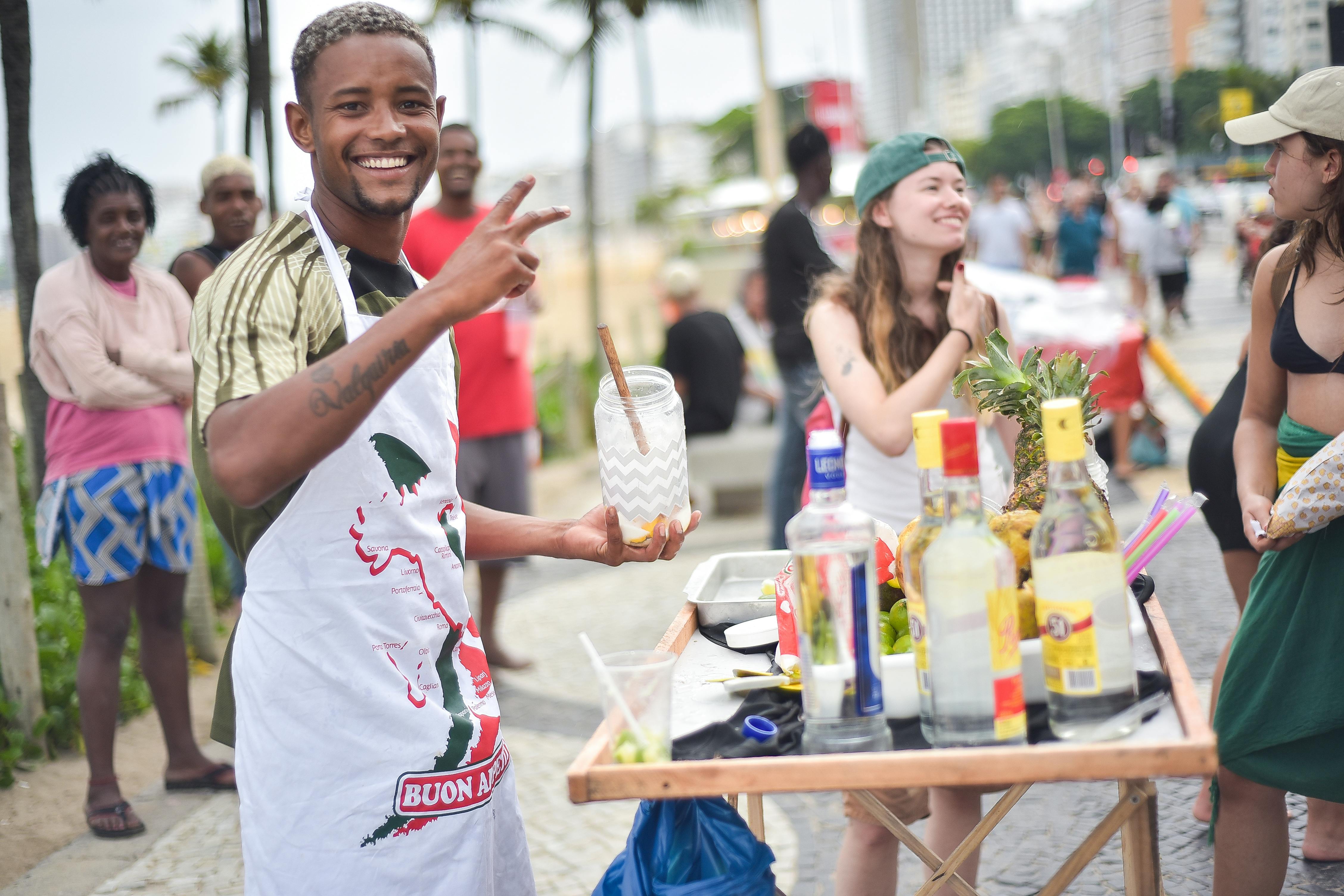 Festive Street Celebration in Rio de Janeiro · Free Stock Photo
