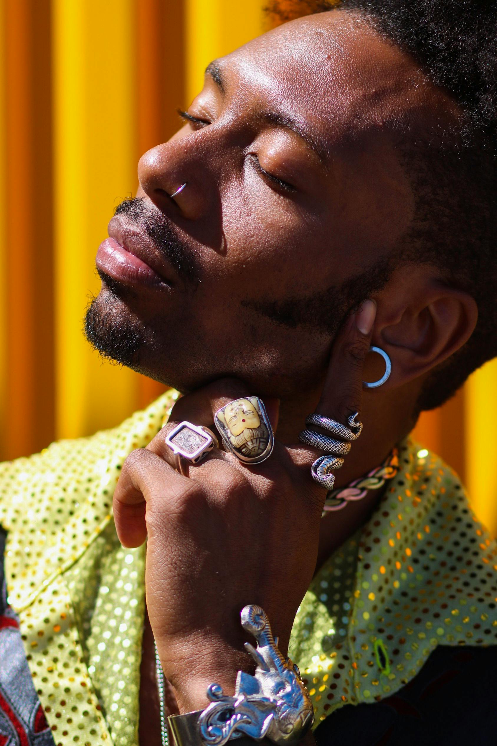 Photo Of Man Wearing Three Rings · Free Stock Photo