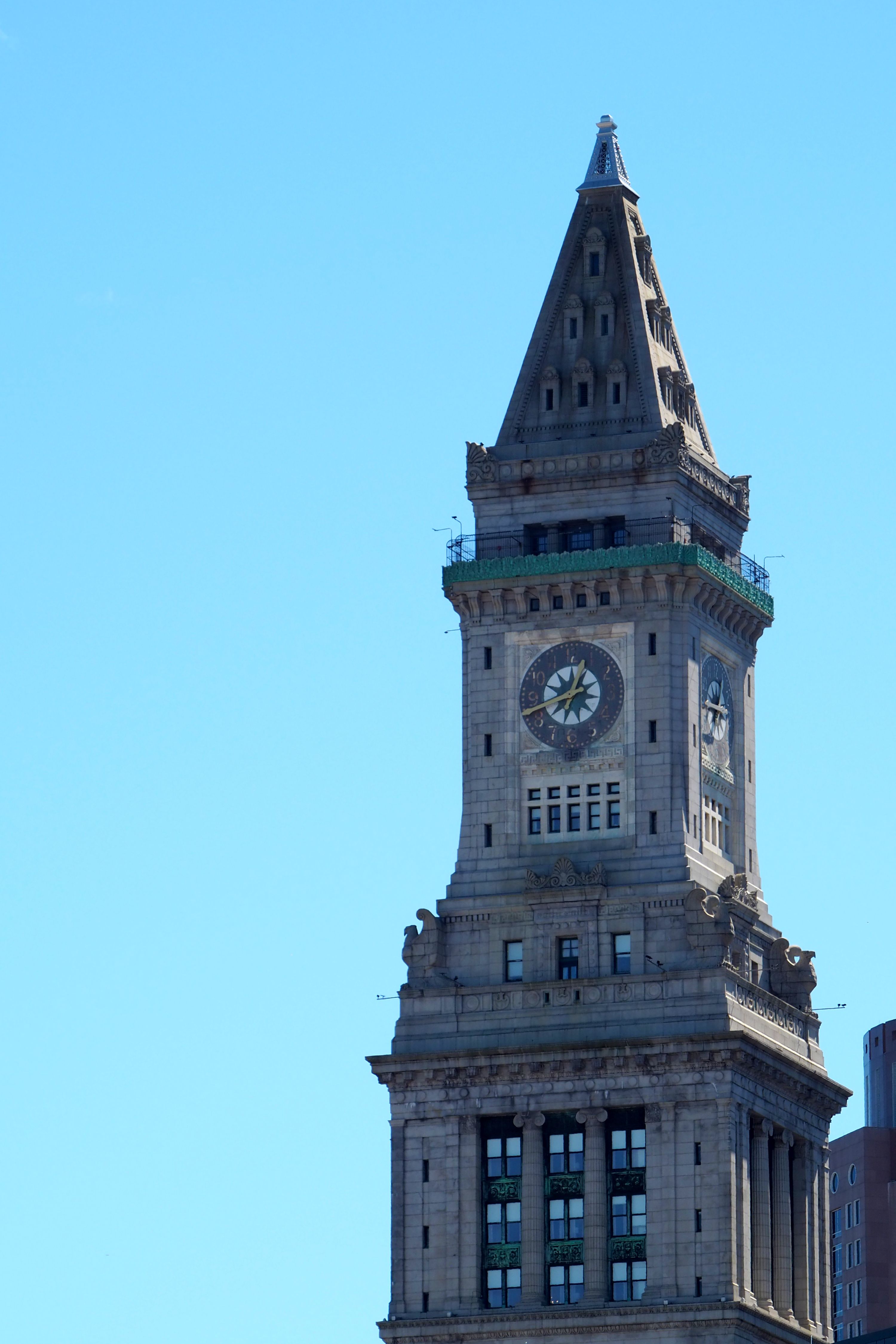 Historic Custom House Tower in Boston Skyline · Free Stock Photo