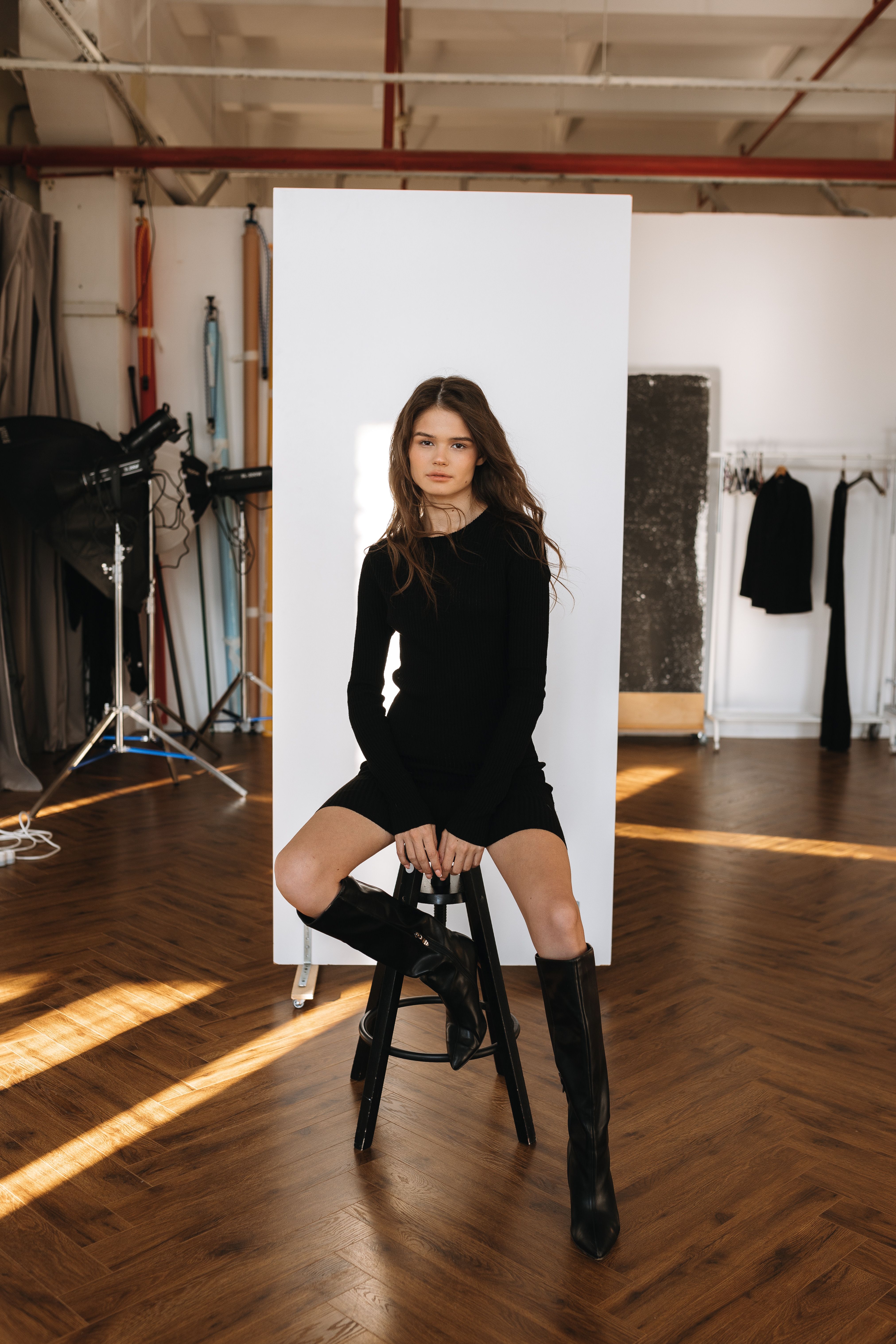 Fashion Portrait in Professional Photography Studio · Free Stock Photo
