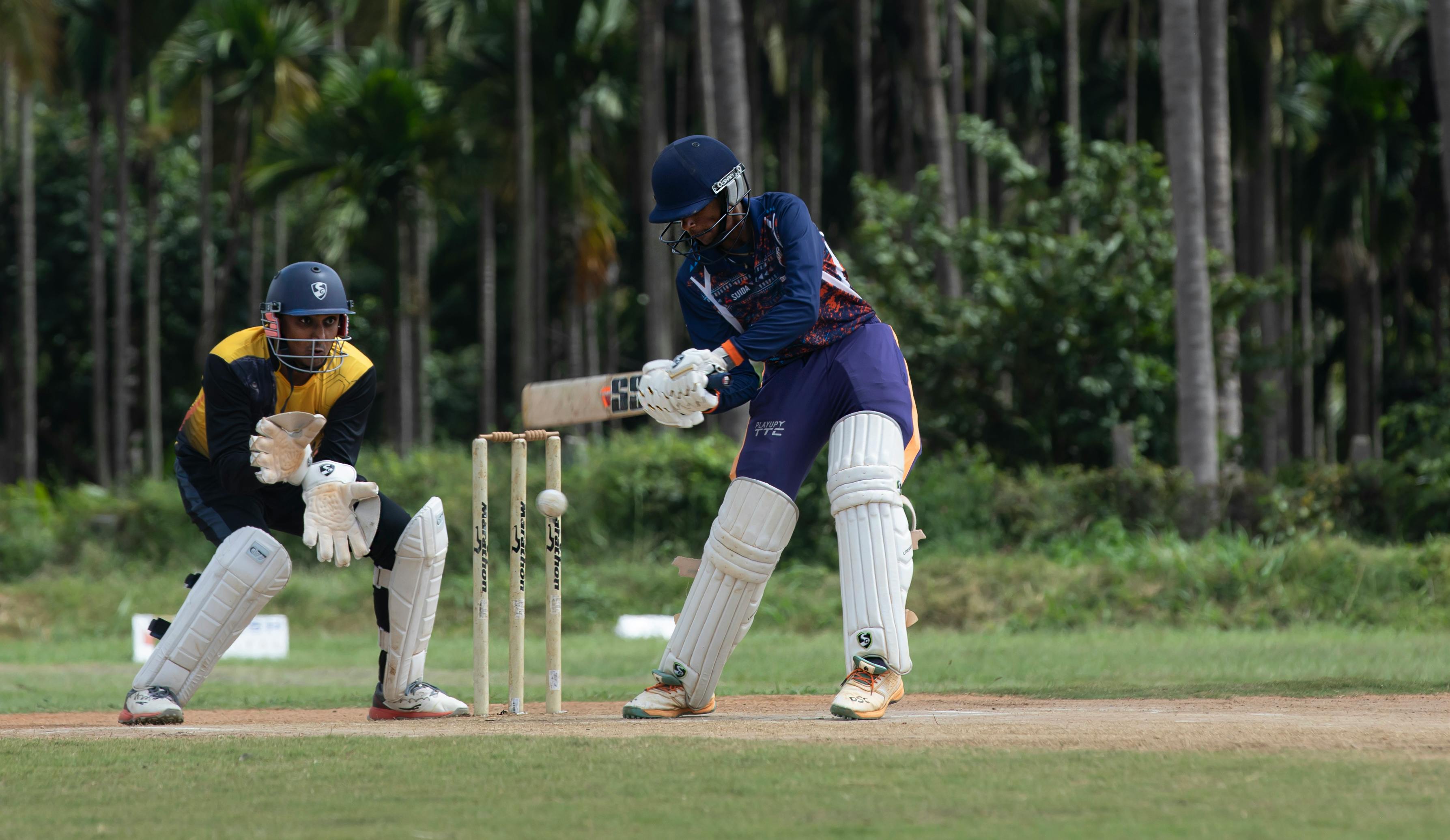 Men Playing Cricket · Free Stock Photo