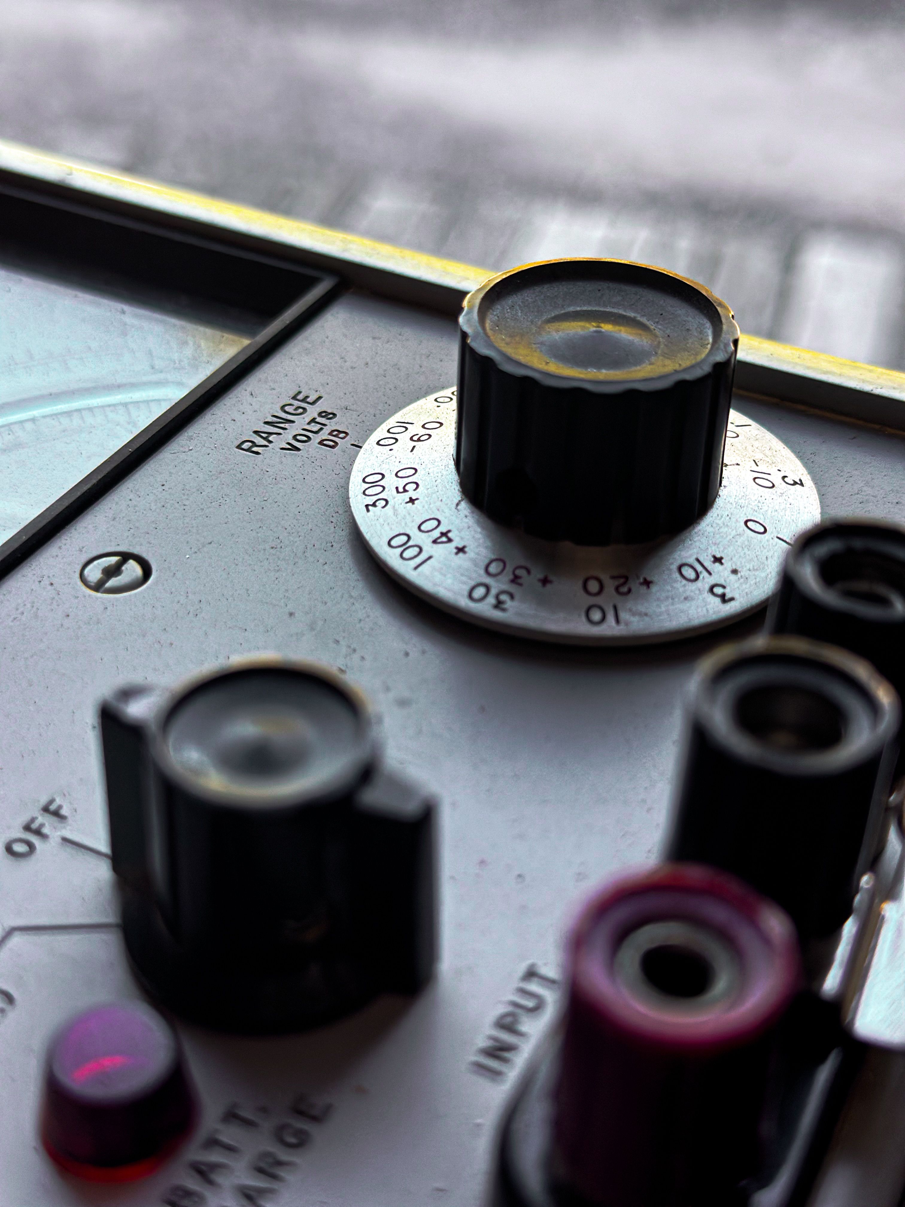 Close-Up of Audio Equipment Dials and Knobs · Free Stock Photo