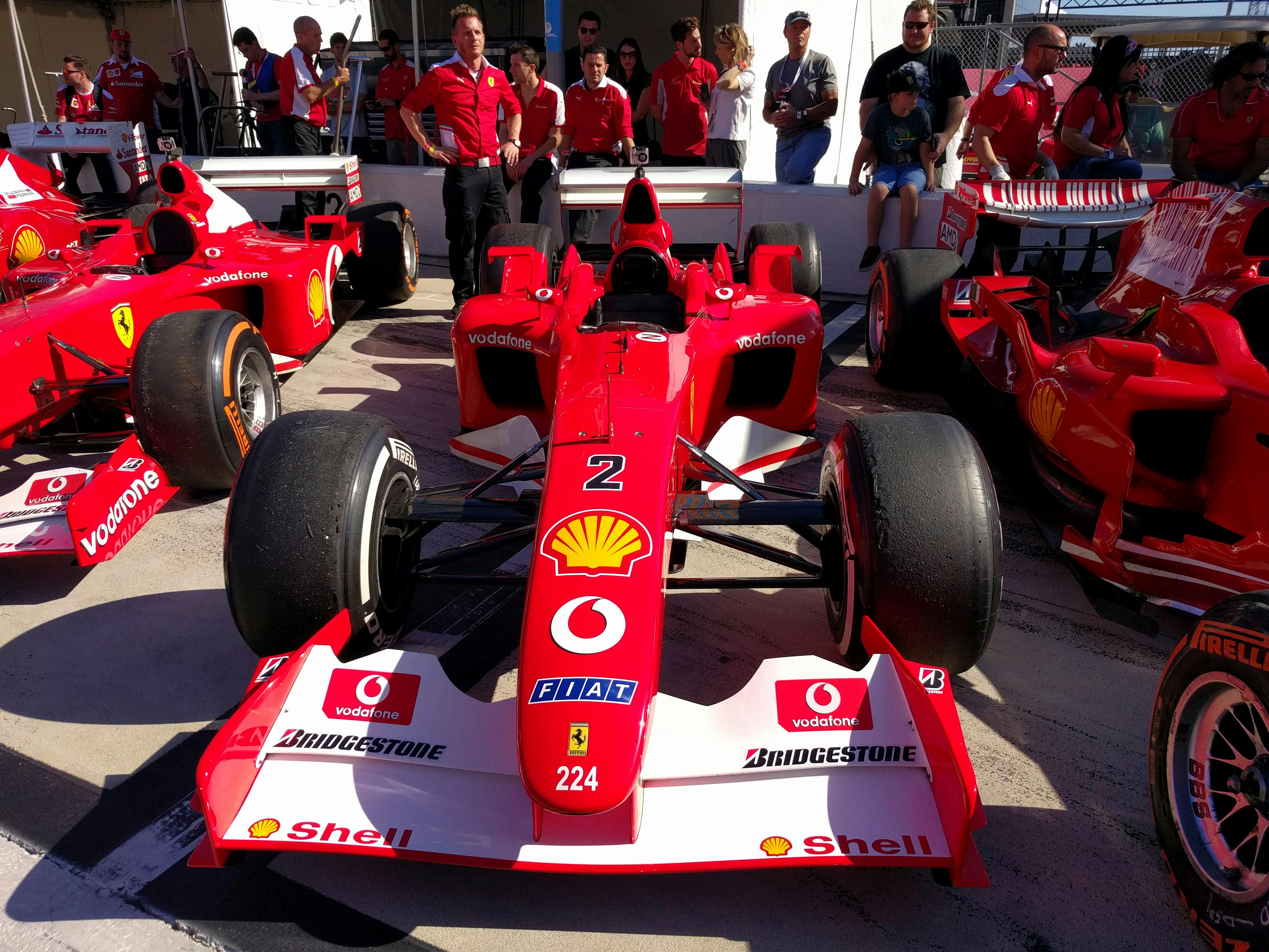 Free stock photo of Ferrari Finali Mondiali Daytona F1, pits
