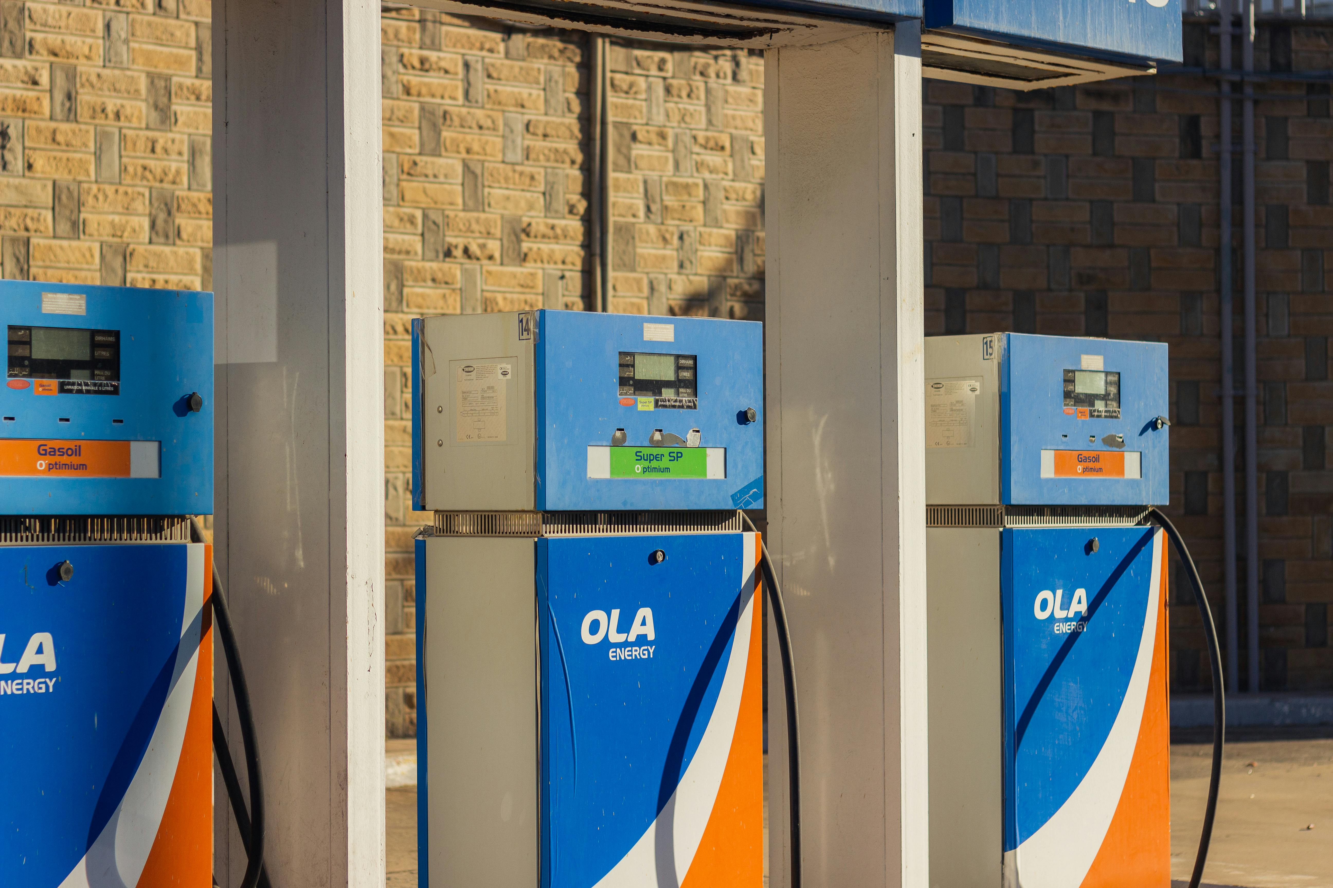 Modern Gas Pumps at OLA Energy Station · Free Stock Photo