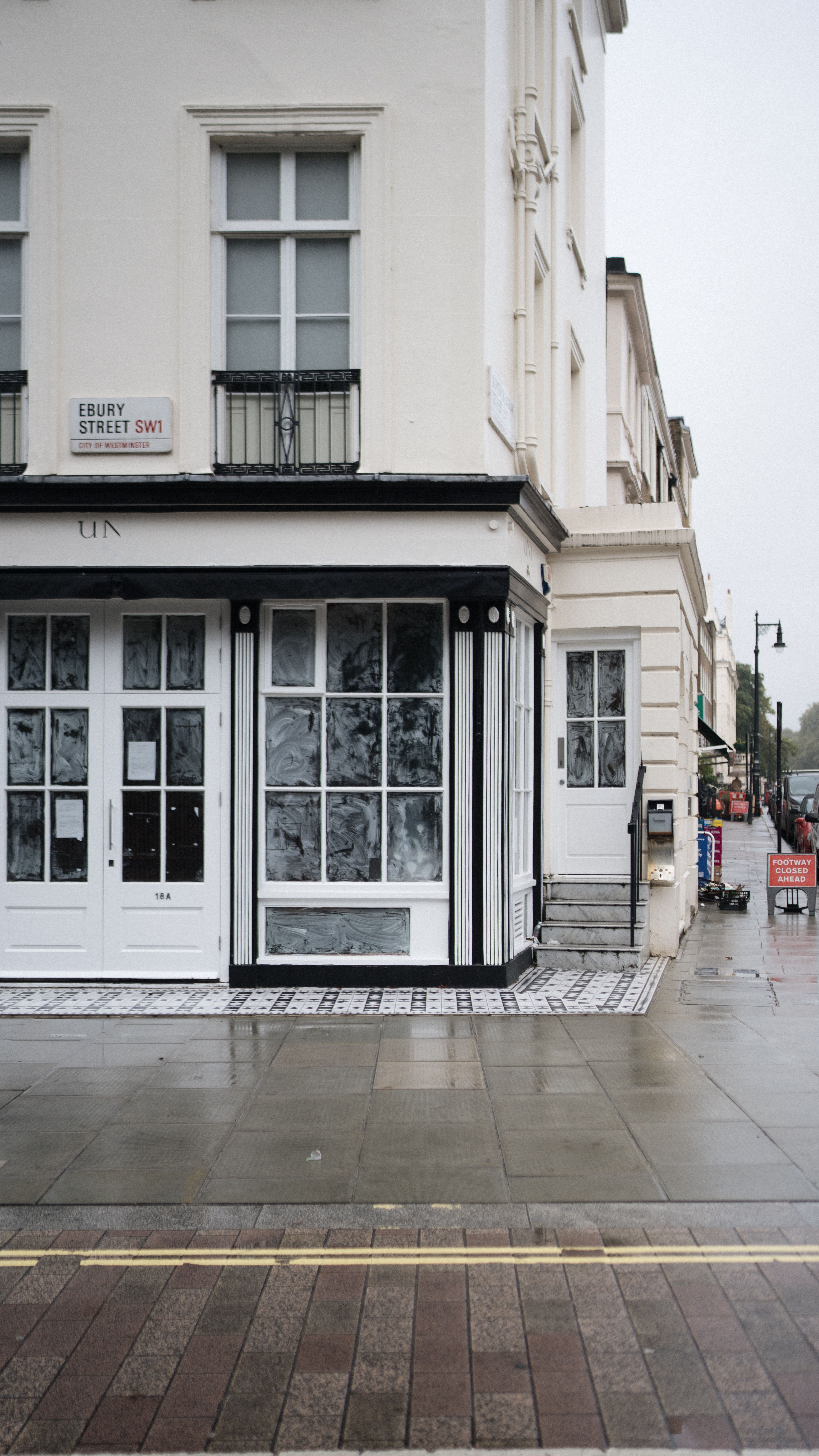 Empty London Street Scene on Overcast Day · Free Stock Photo
