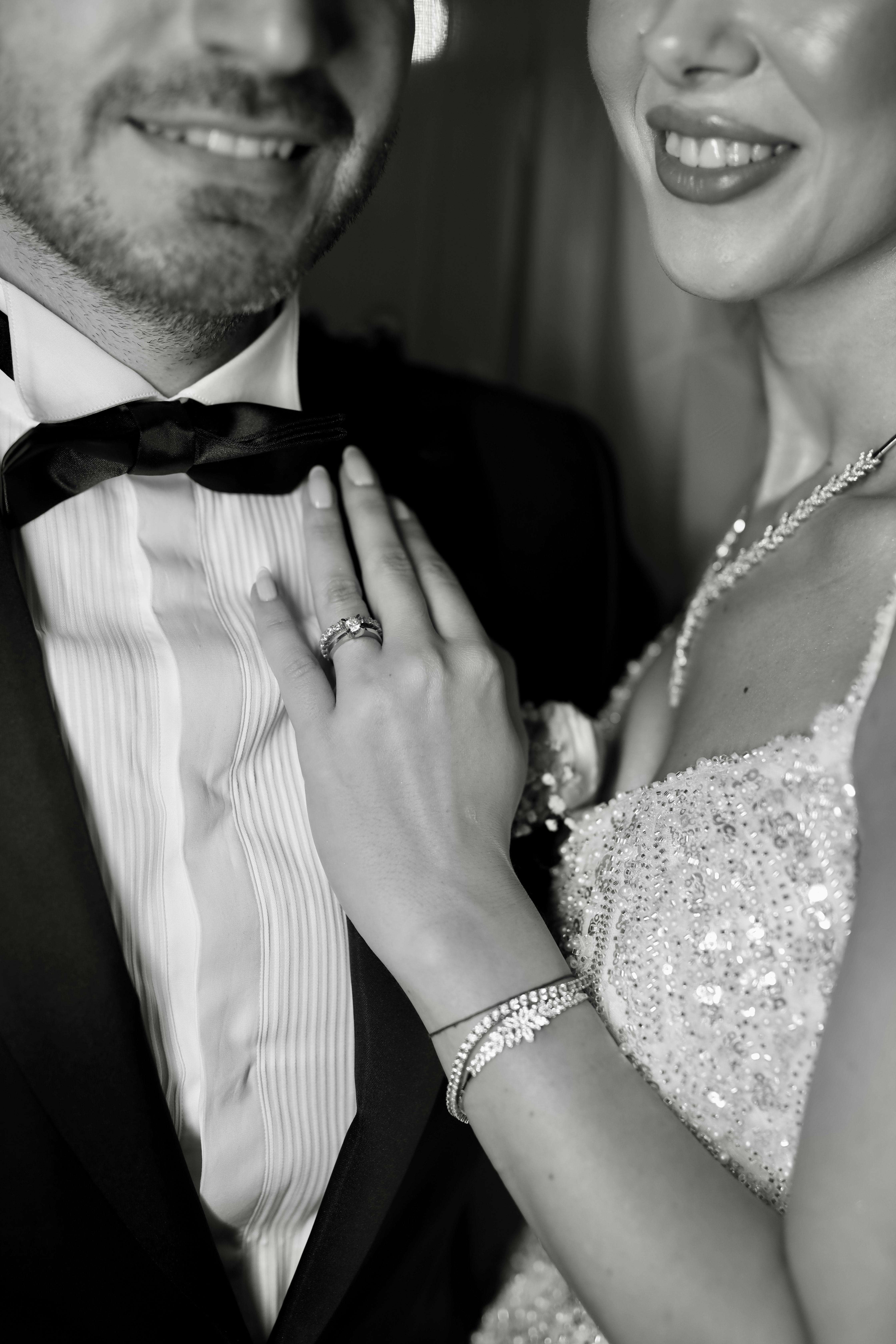 Elegant Couple in Formal Attire at Event · Free Stock Photo