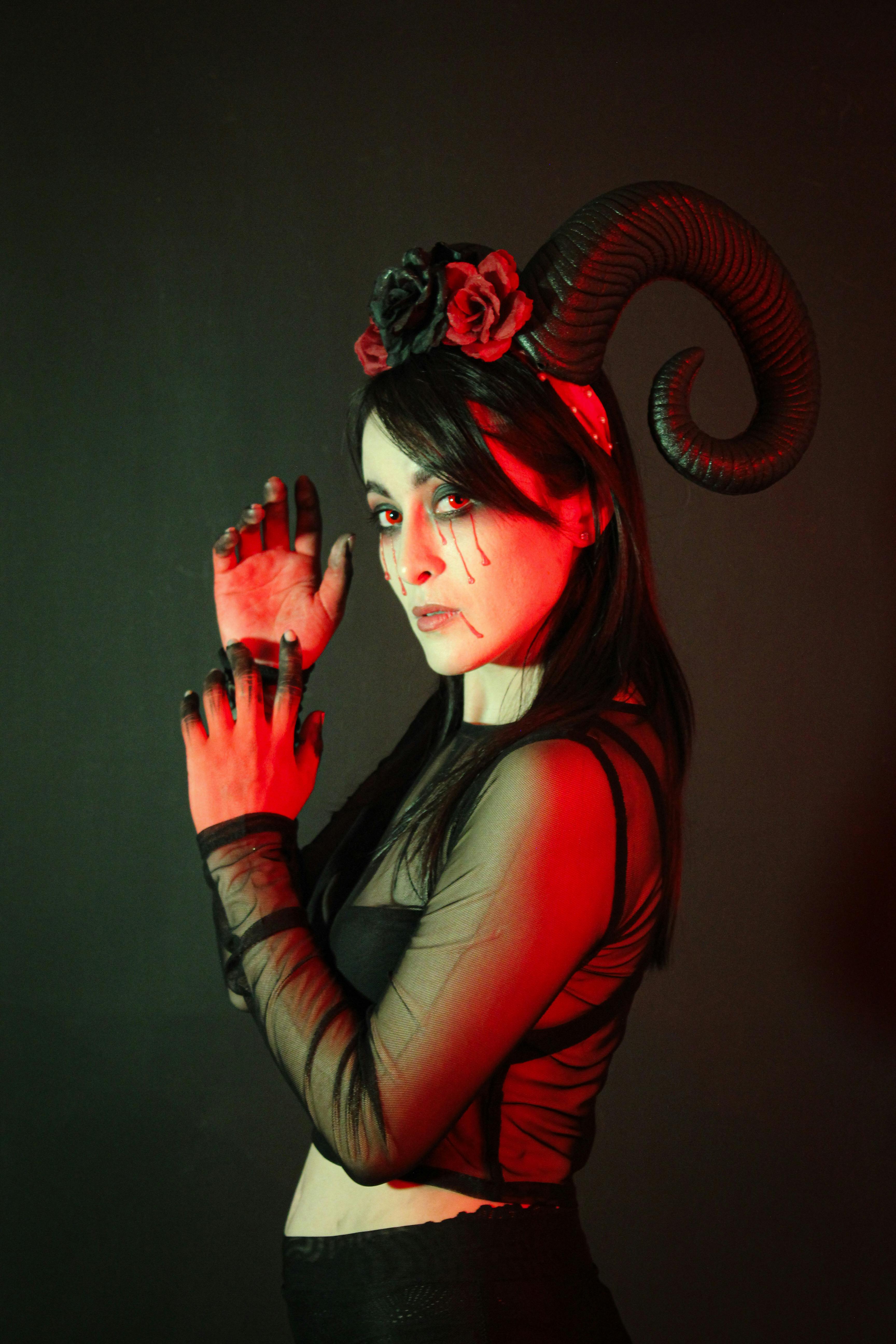 Dark and Mysterious Costume Portrait · Free Stock Photo