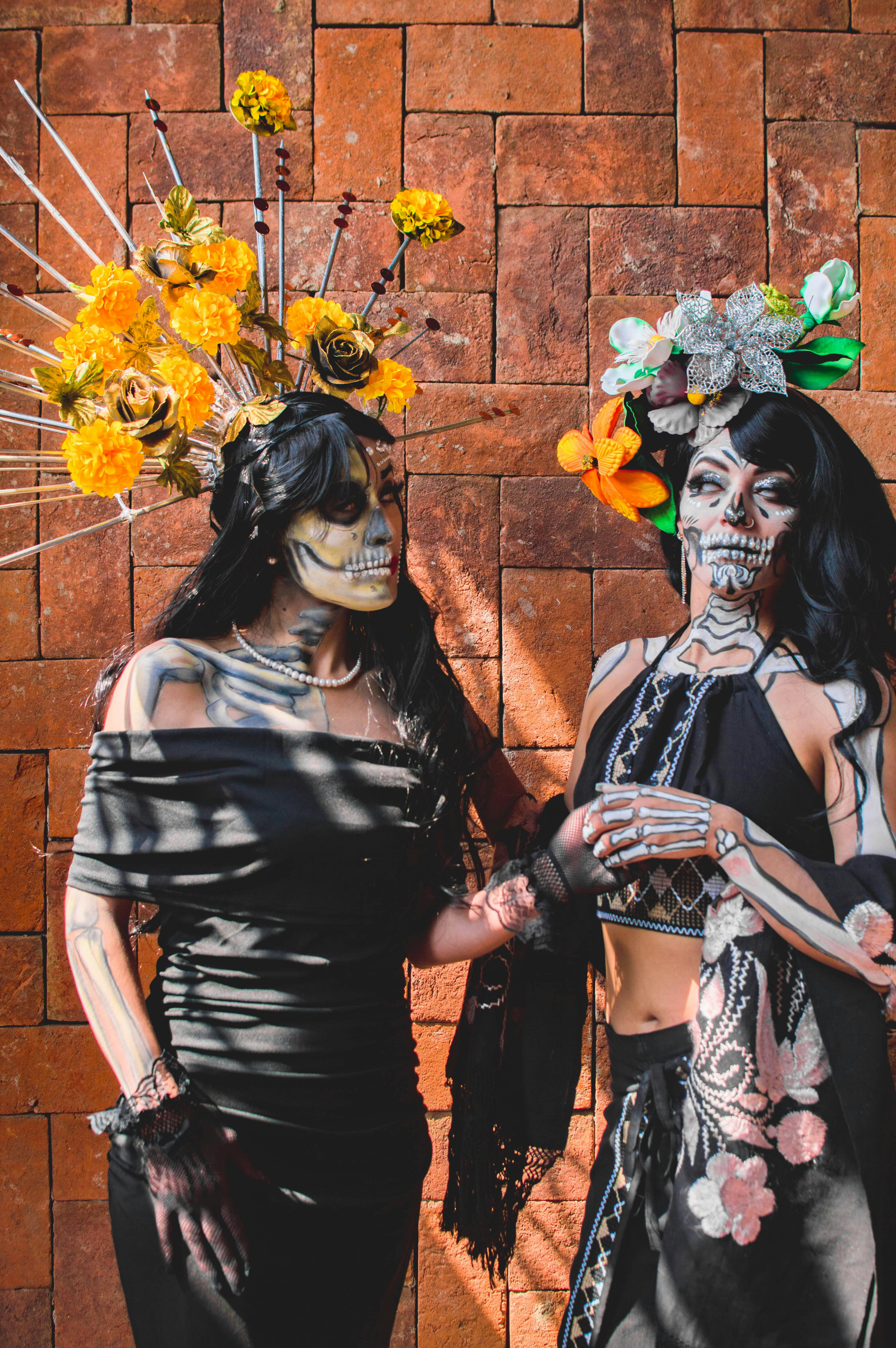 Traditional Catrina Costumes in Mexico City · Free Stock Photo