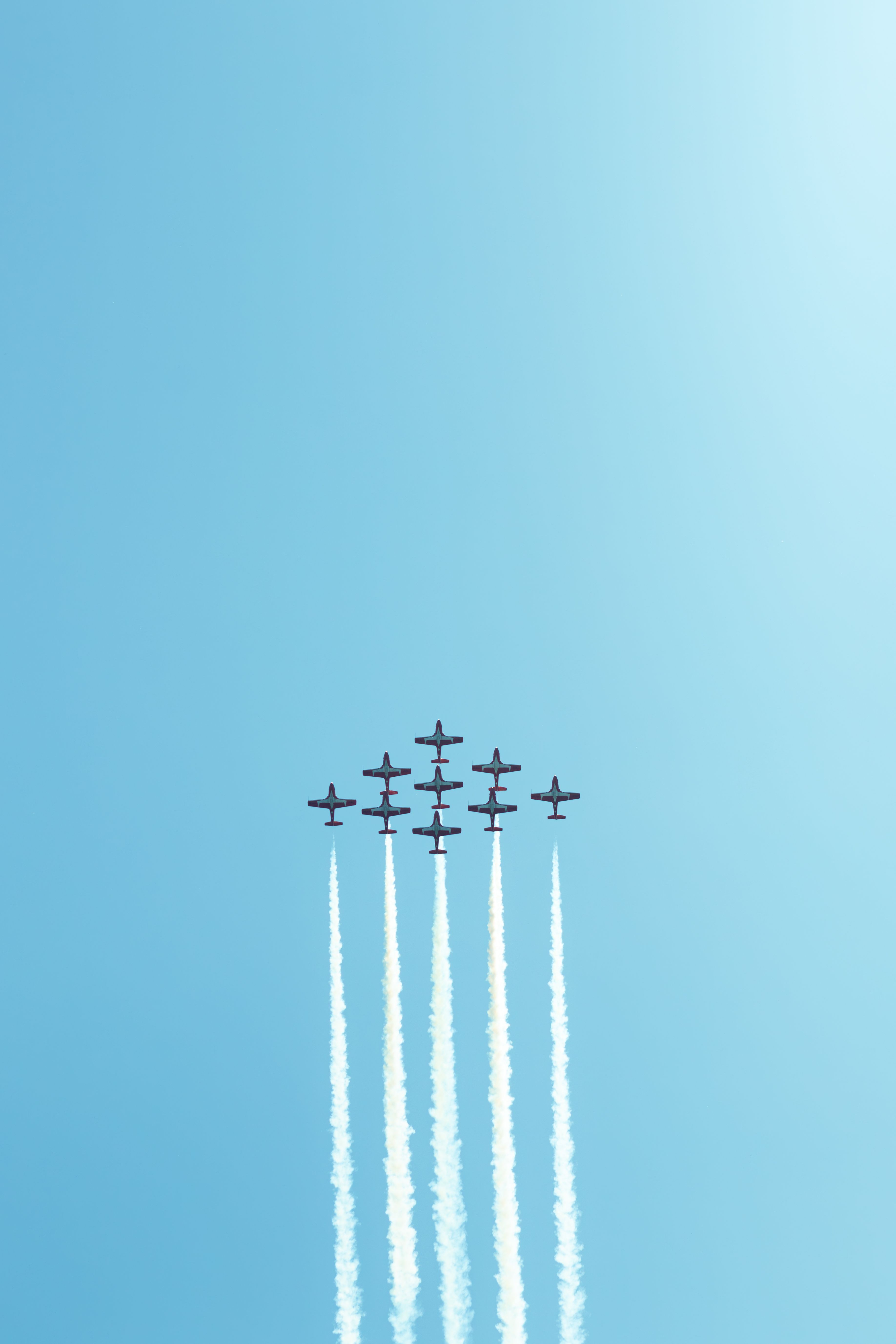 Airshow Performance with Fighter Jets in Toronto · Free Stock Photo