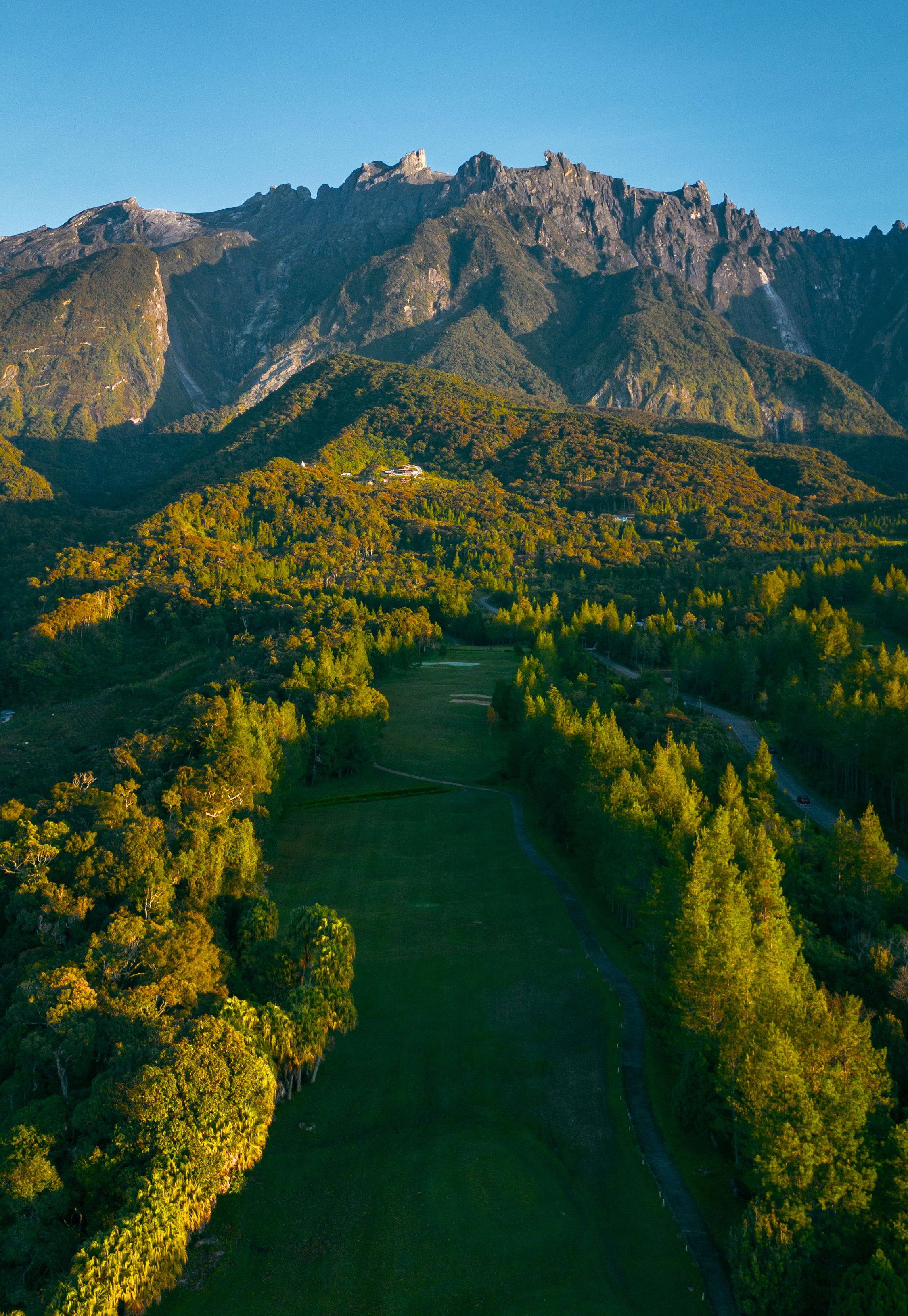 Aerial View of Mountainous Landscape in Sabah · Free Stock Photo