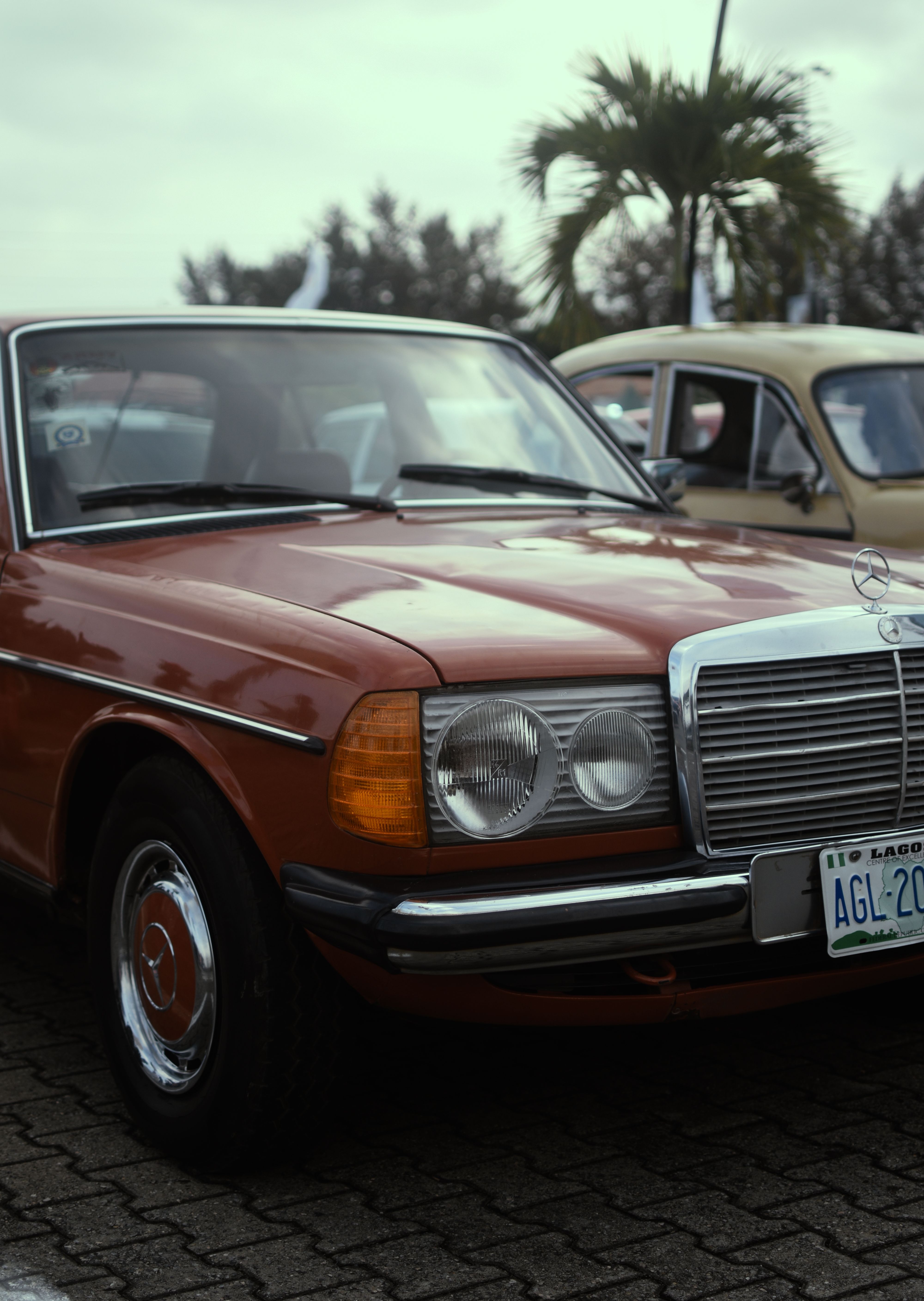 Classic Mercedes Benz Car at Outdoor Exhibition · Free Stock Photo