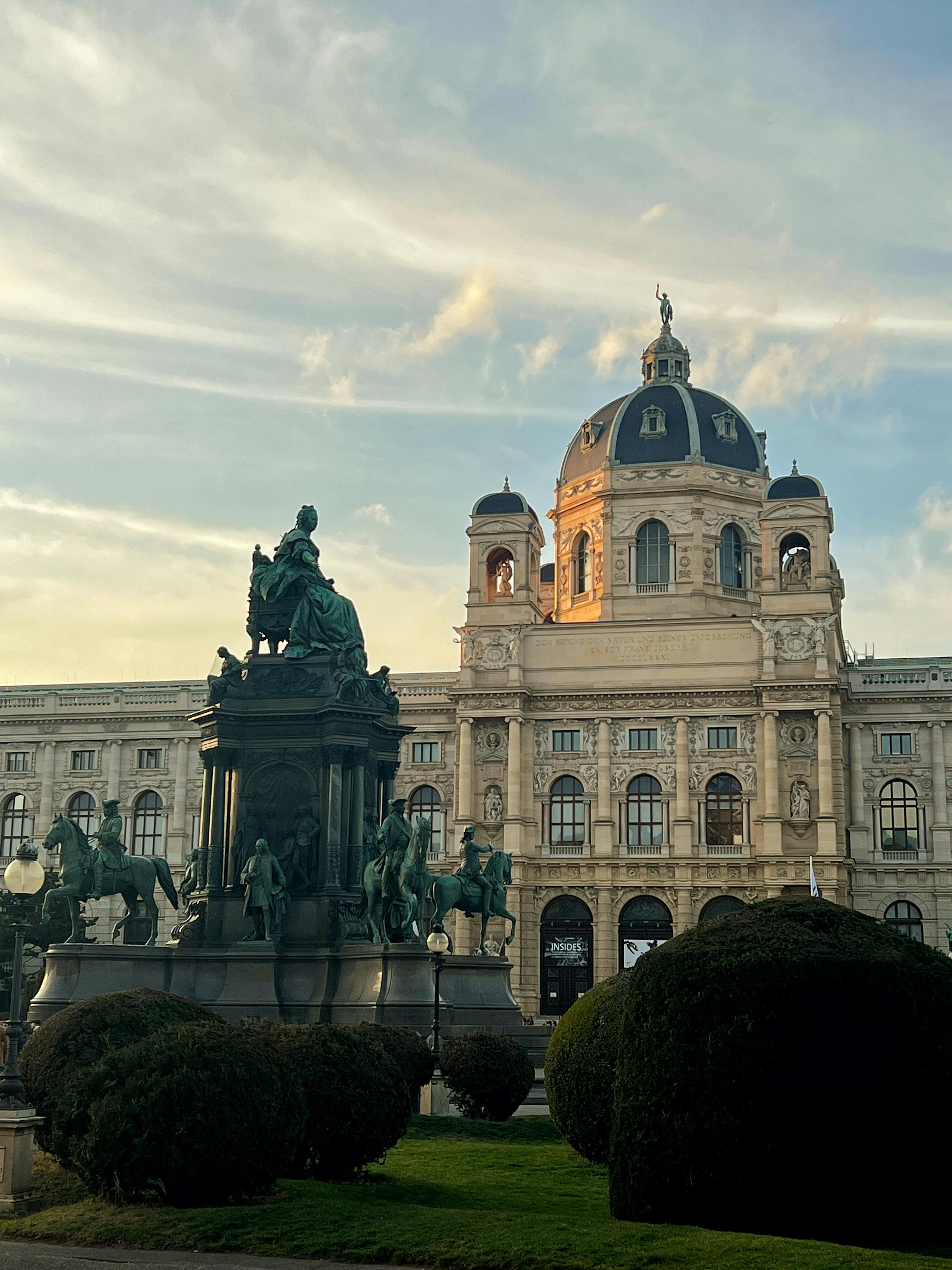 Historic Vienna Museum at Golden Hour · Free Stock Photo