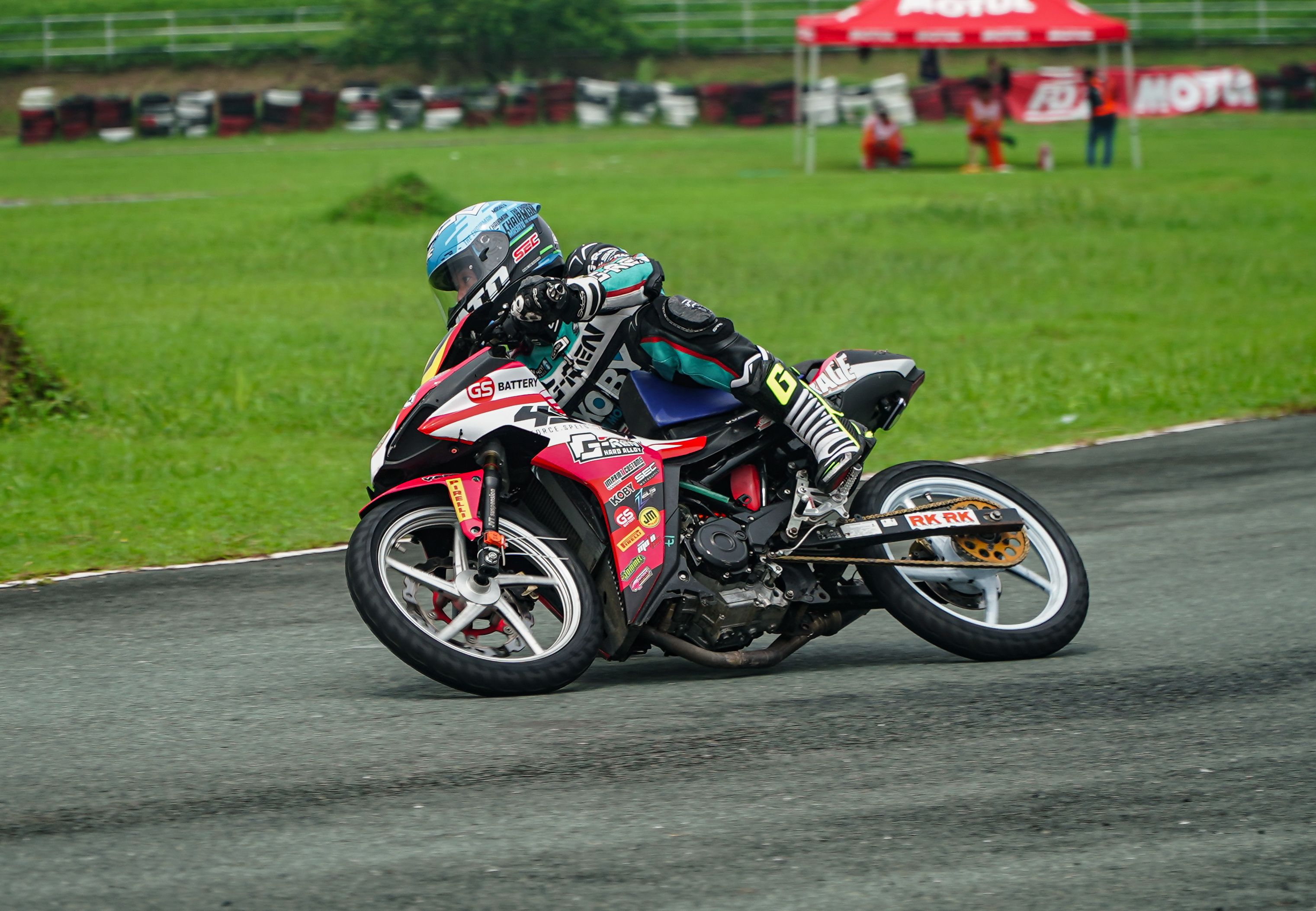 Motorcycle Racing Action in Tarlac City · Free Stock Photo