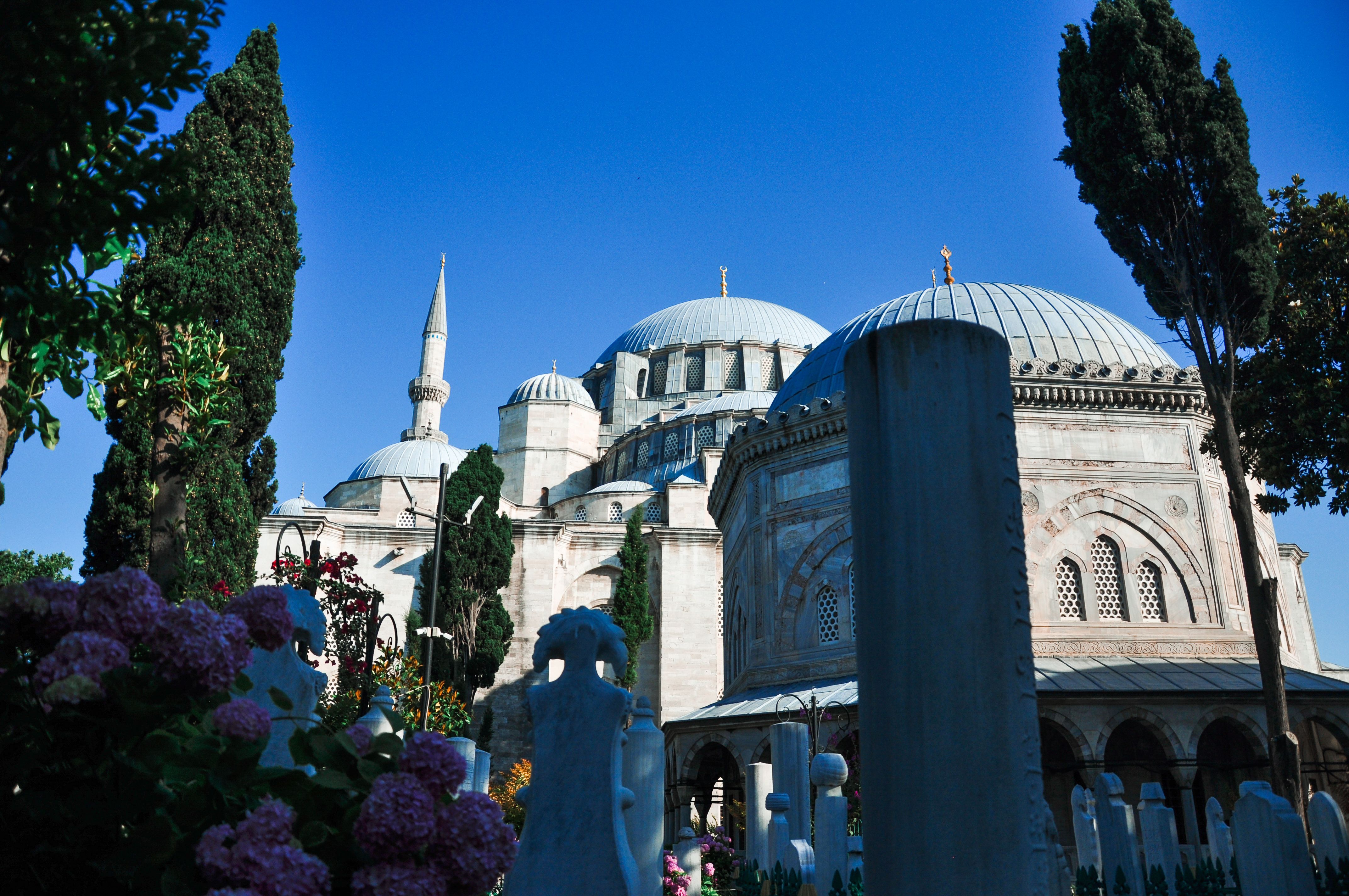 Beautiful Architecture of Ottoman Mosque in Istanbul · Free Stock Photo