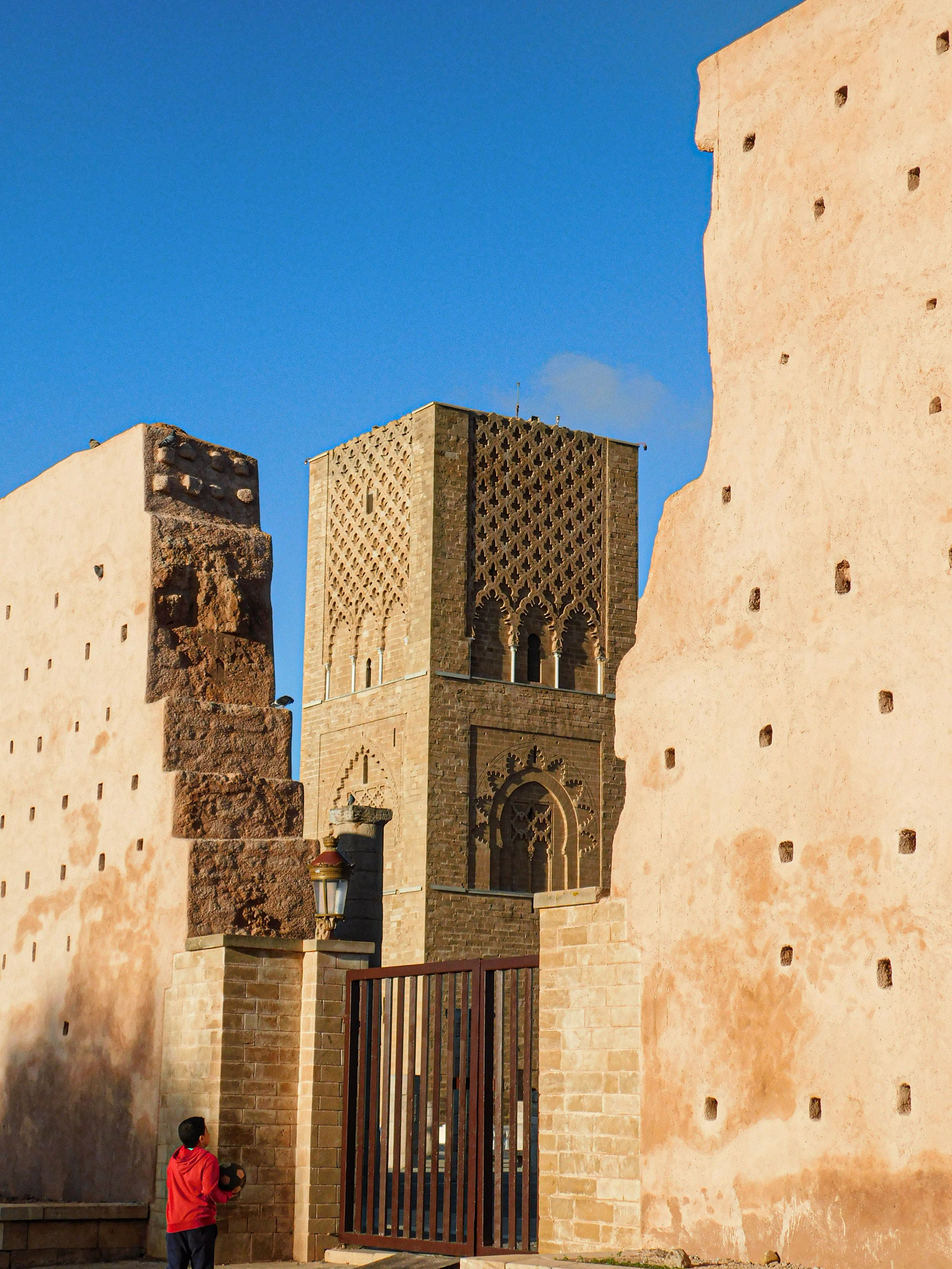 Historic Moroccan Architecture in Bright Sunlight · Free Stock Photo