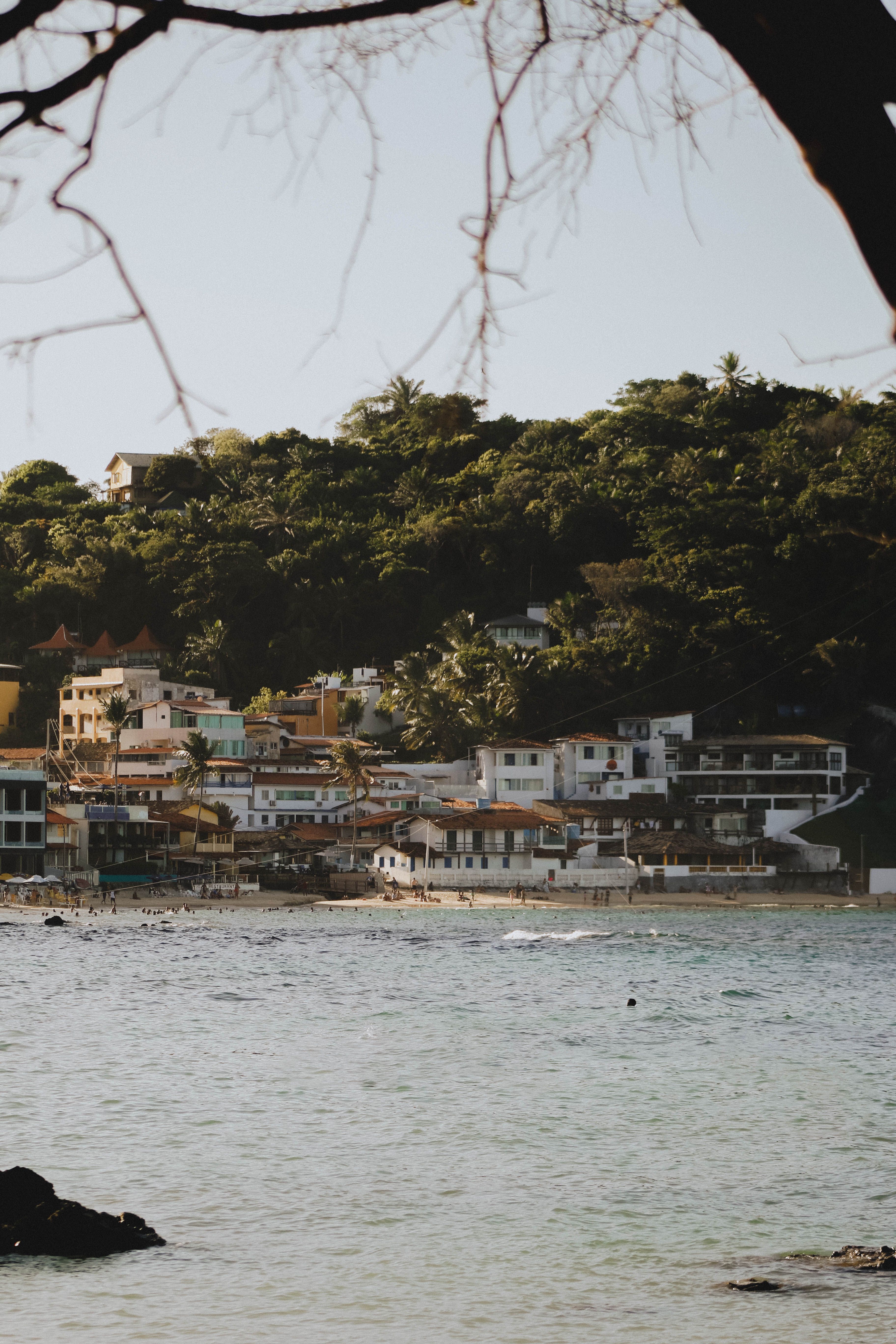 Coastal Village Landscape at Dusk · Free Stock Photo