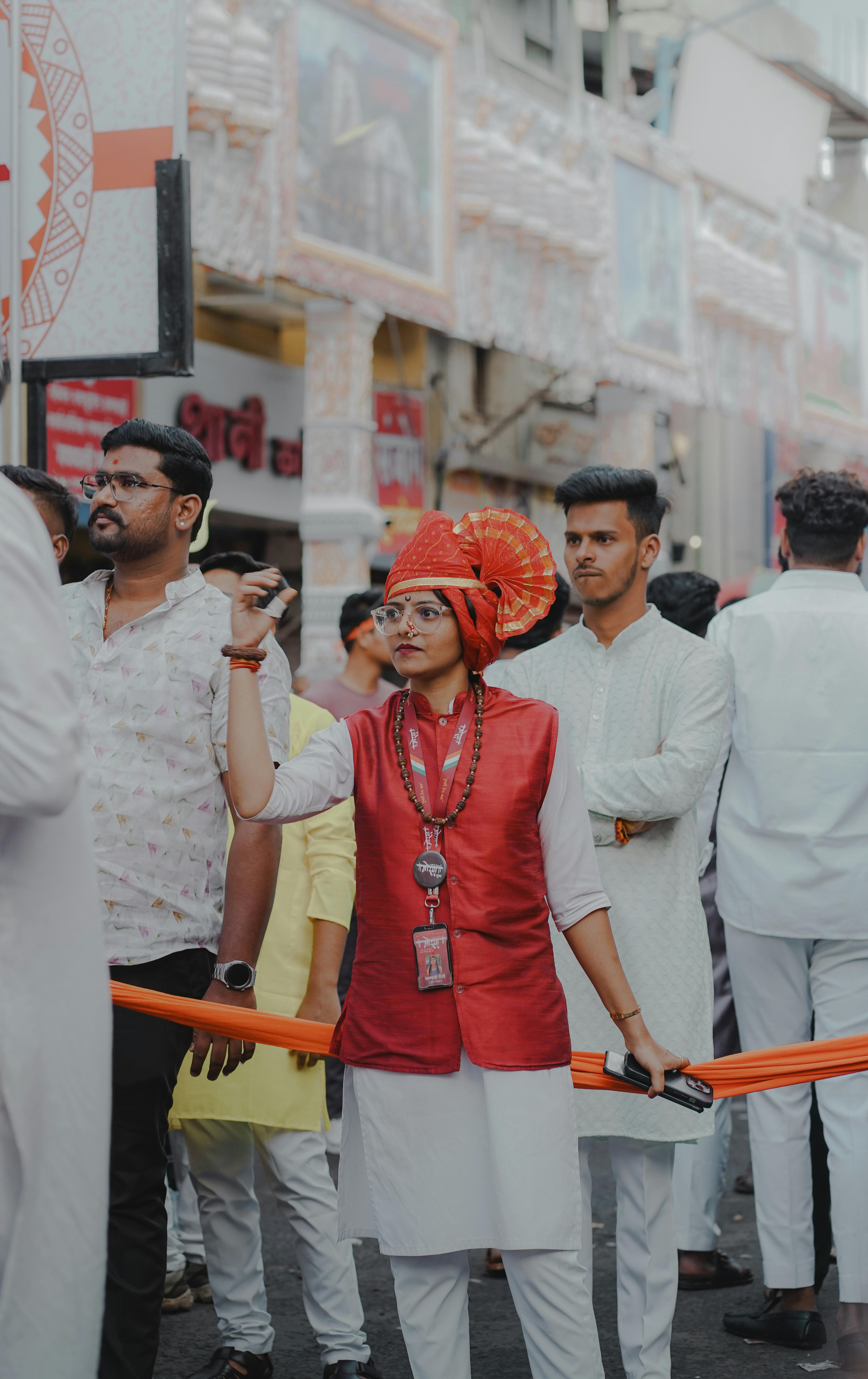 Vibrant Ganesh Chaturthi Celebration in Pune · Free Stock Photo