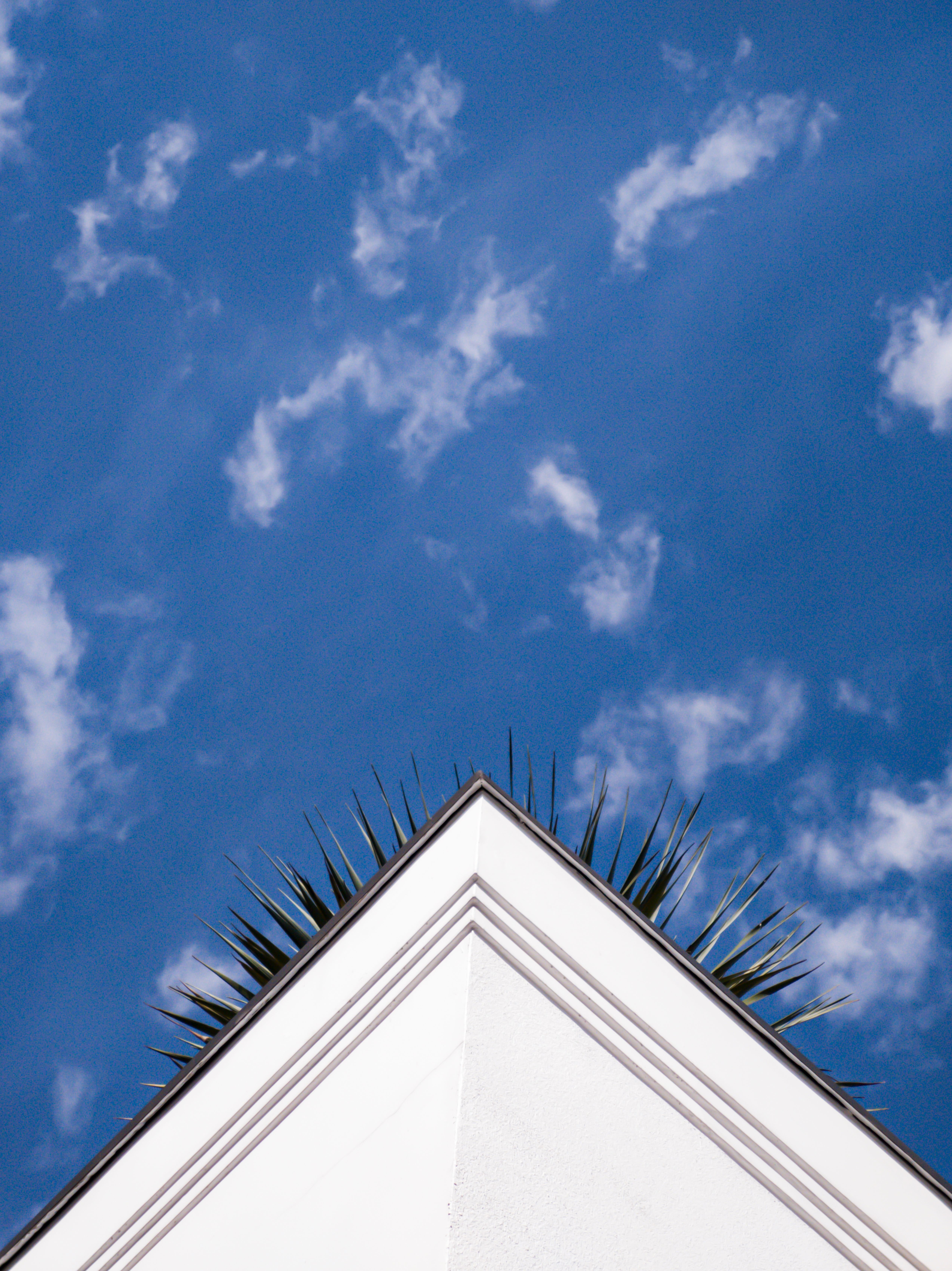 Geometric Architecture Against Blue Sky · Free Stock Photo