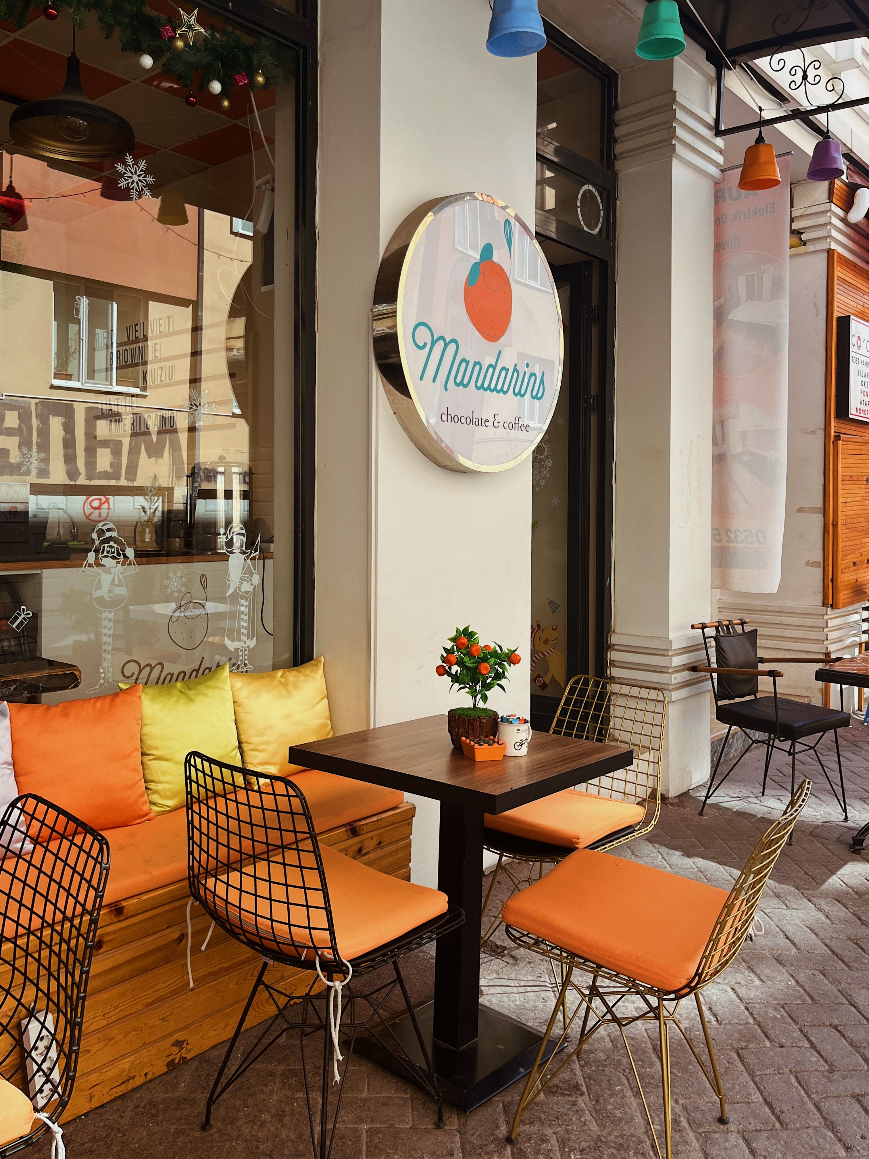 Cozy Café Terrace in İzmir, Turkey · Free Stock Photo