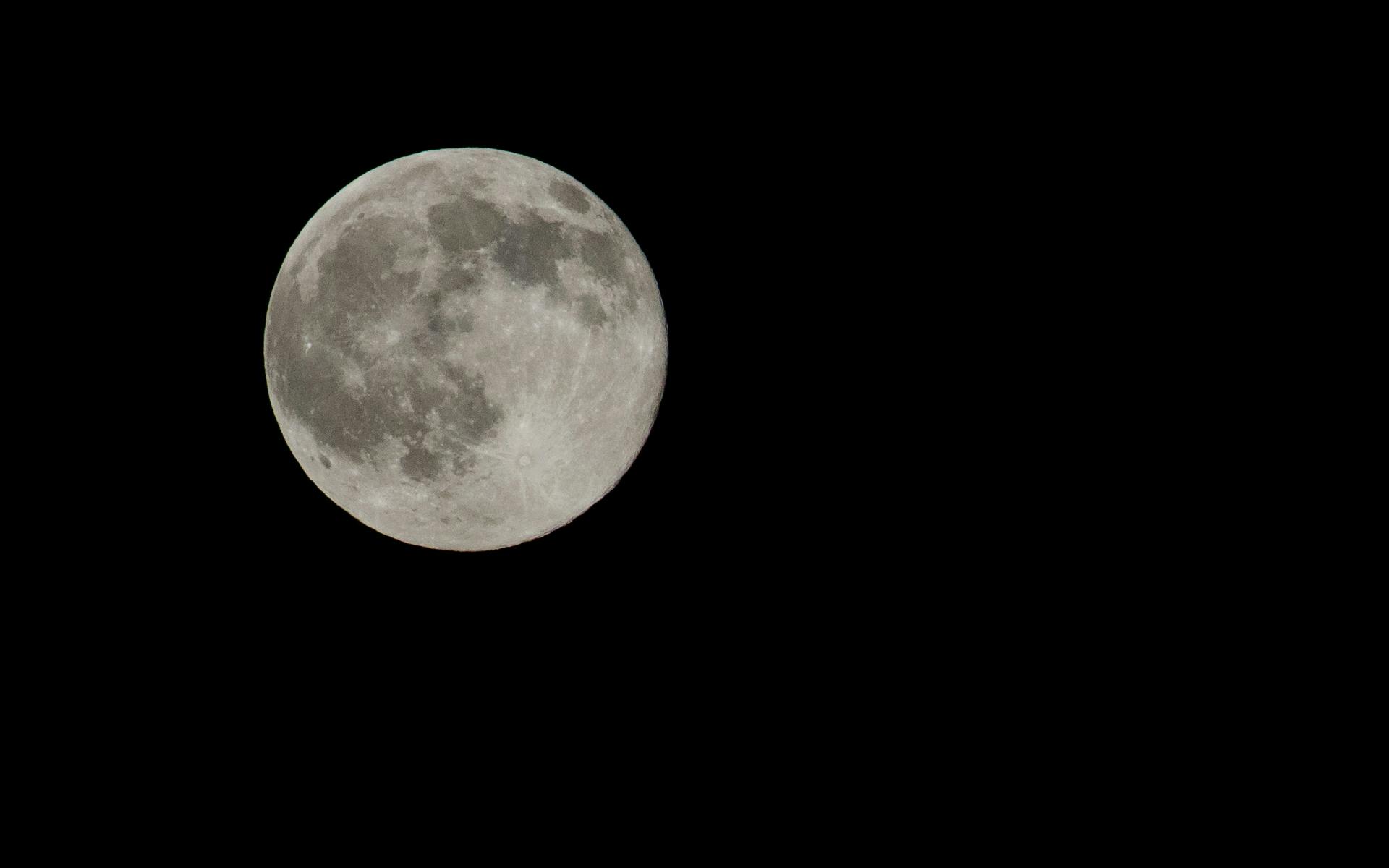 Free stock photo of full moon, late night, moon - Stock Image - Everypixel