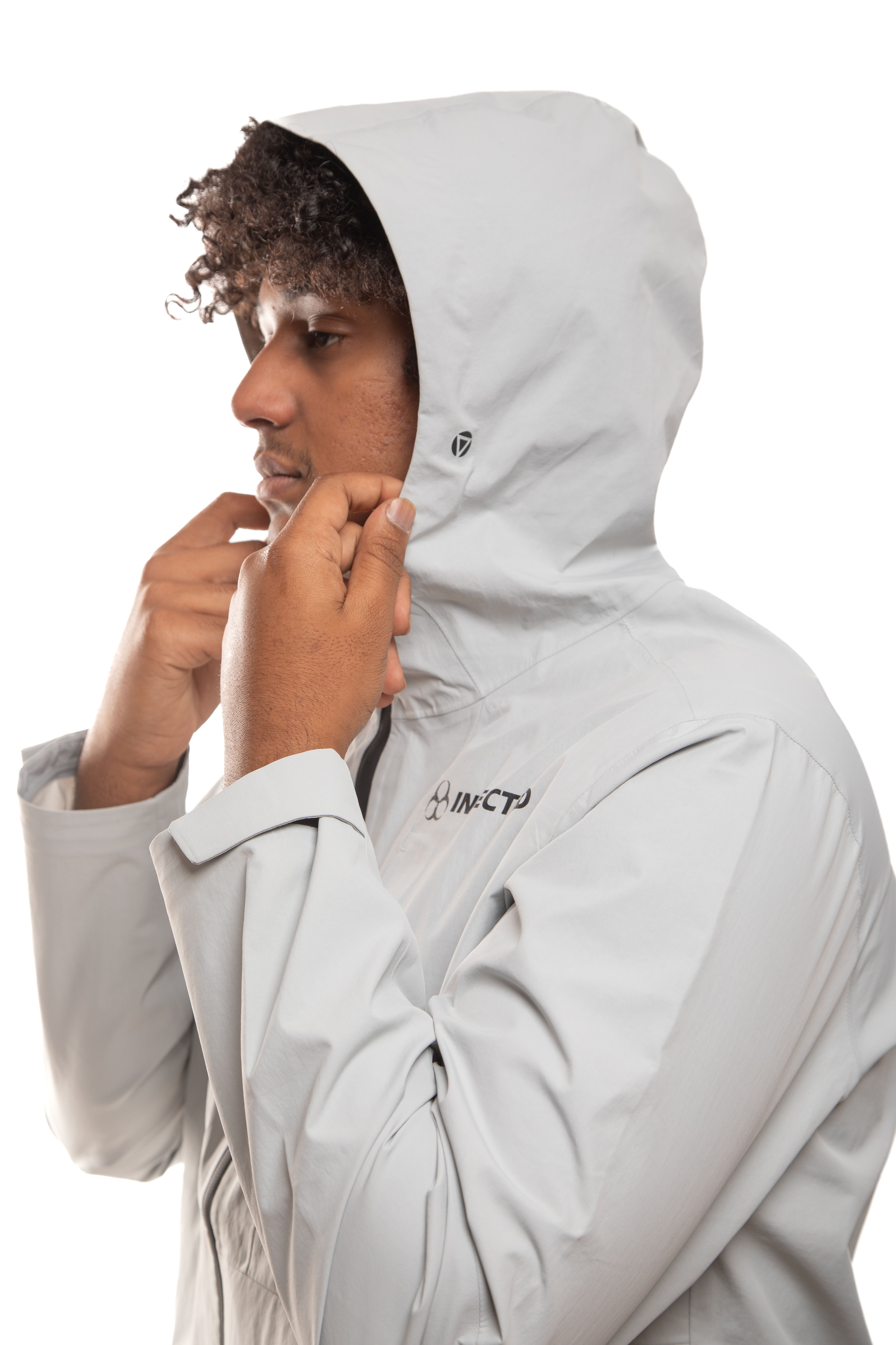 Man Wearing White Winter Jacket Close-Up · Free Stock Photo