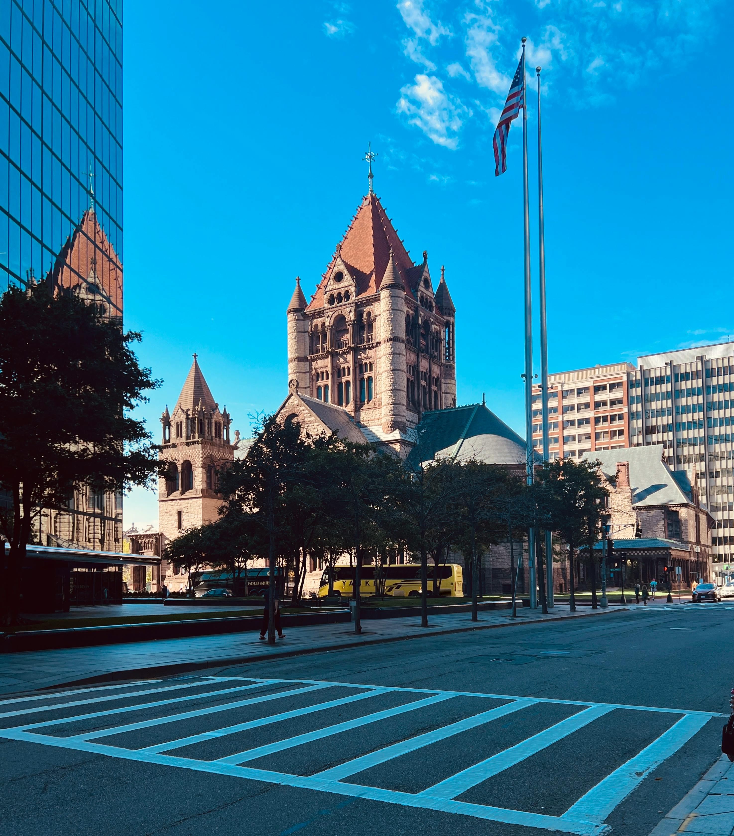 Historic Trinity Church in City Urban Landscape · Free Stock Photo