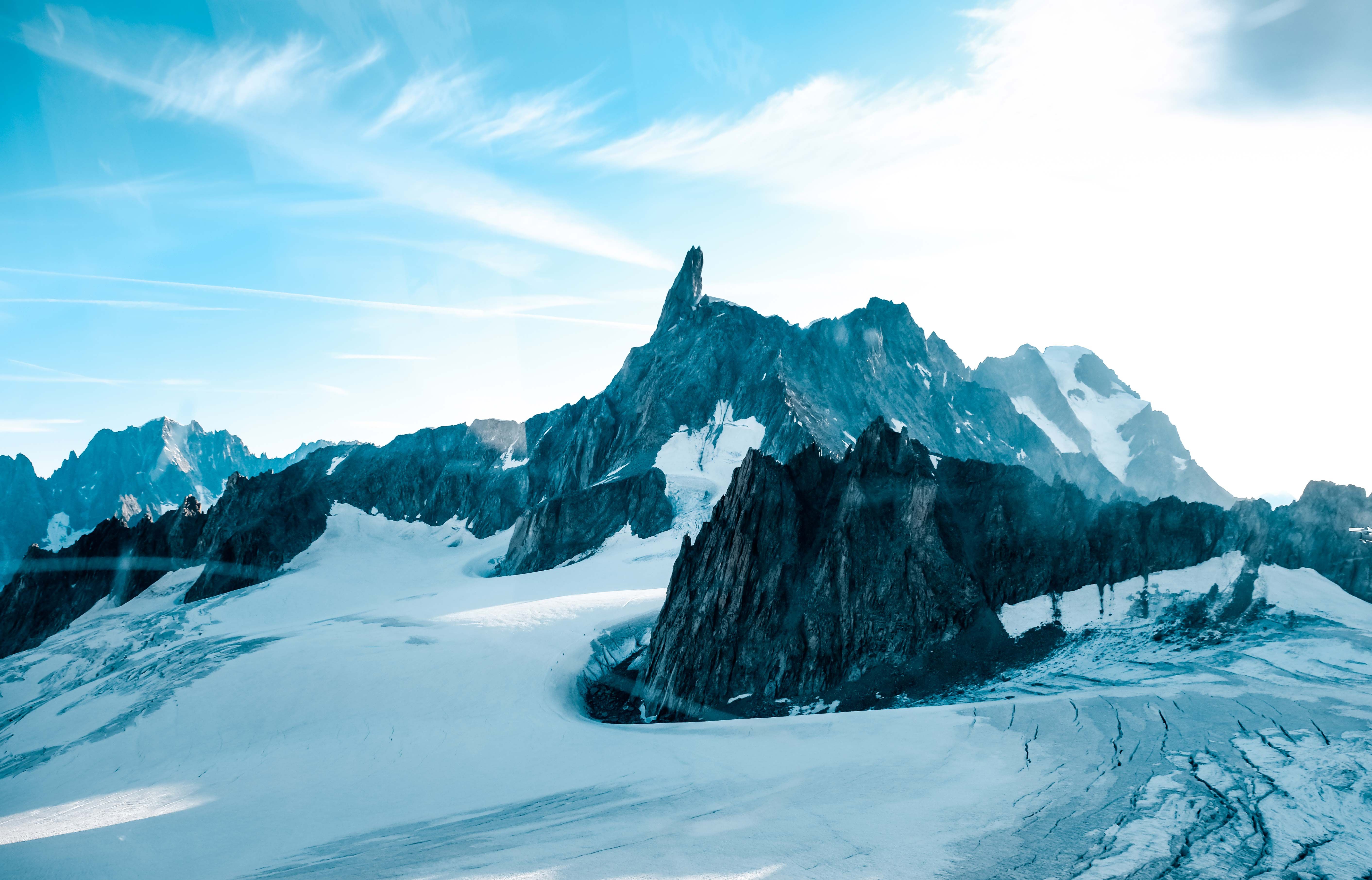 Photo of Snow-capped Mountain · Free Stock Photo