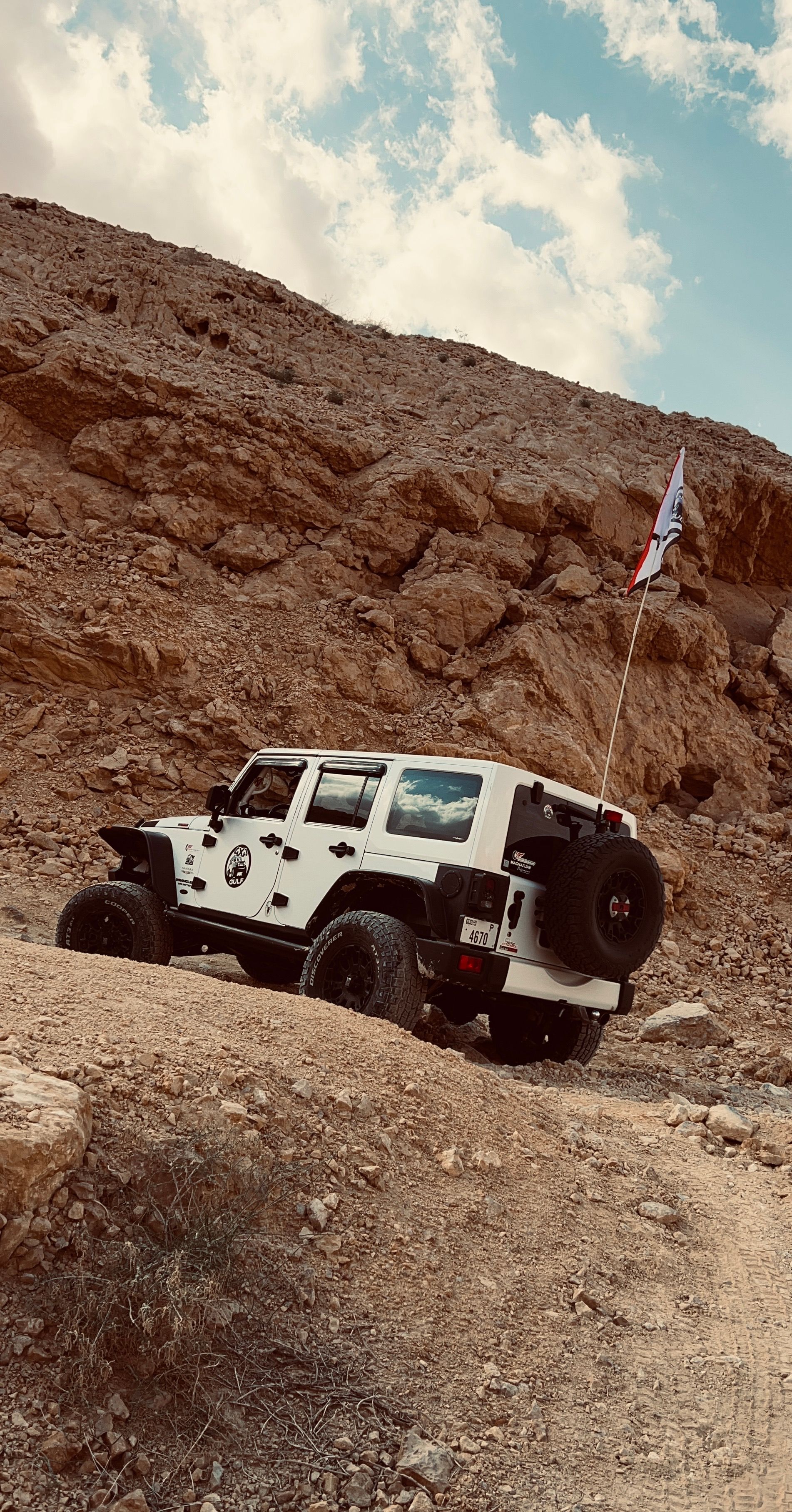Off-Road Adventure in Sharjah's Rocky Terrain · Free Stock Photo