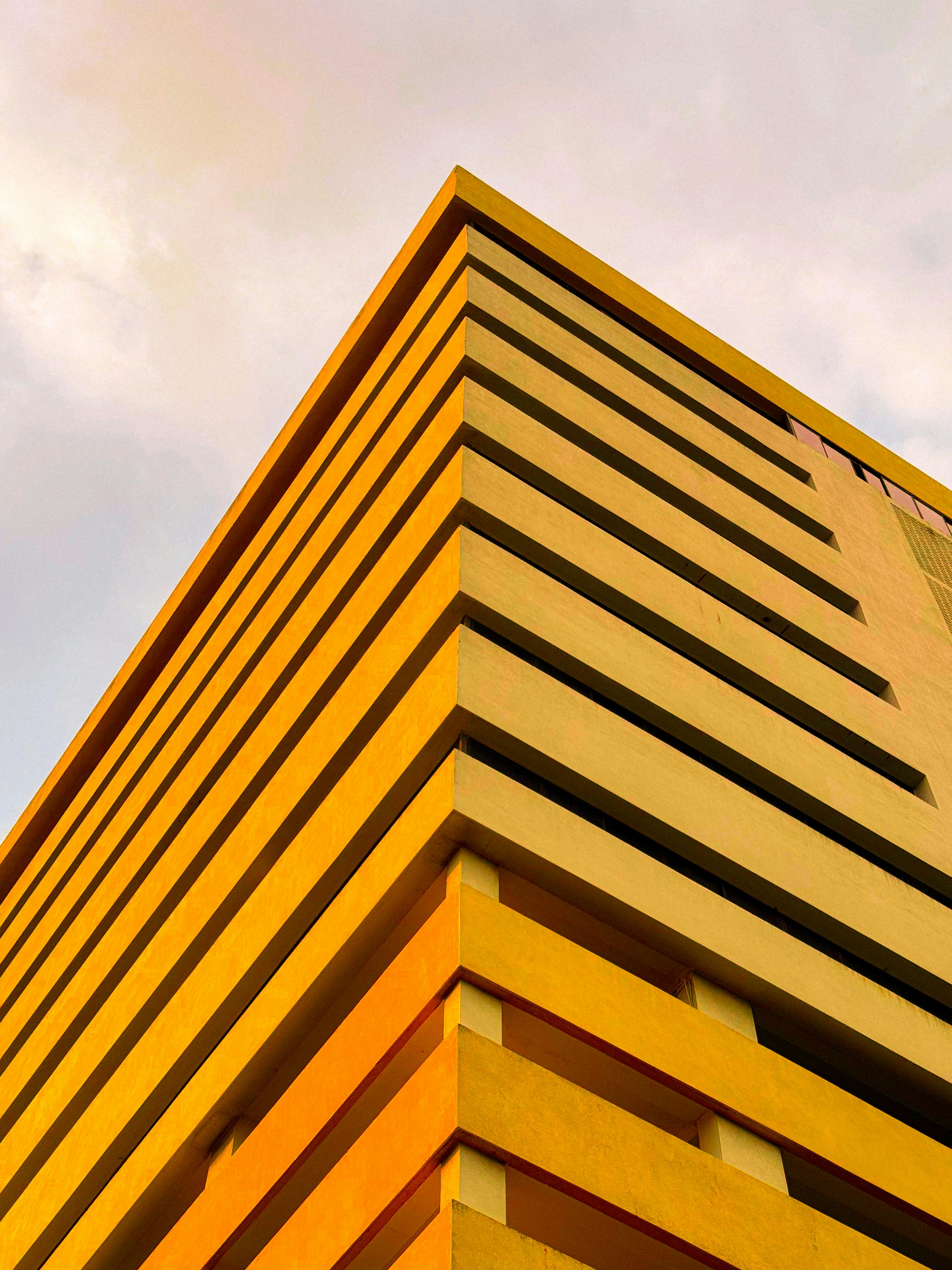 Bright Yellow Building Photos, Download The BEST Free Bright Yellow ...