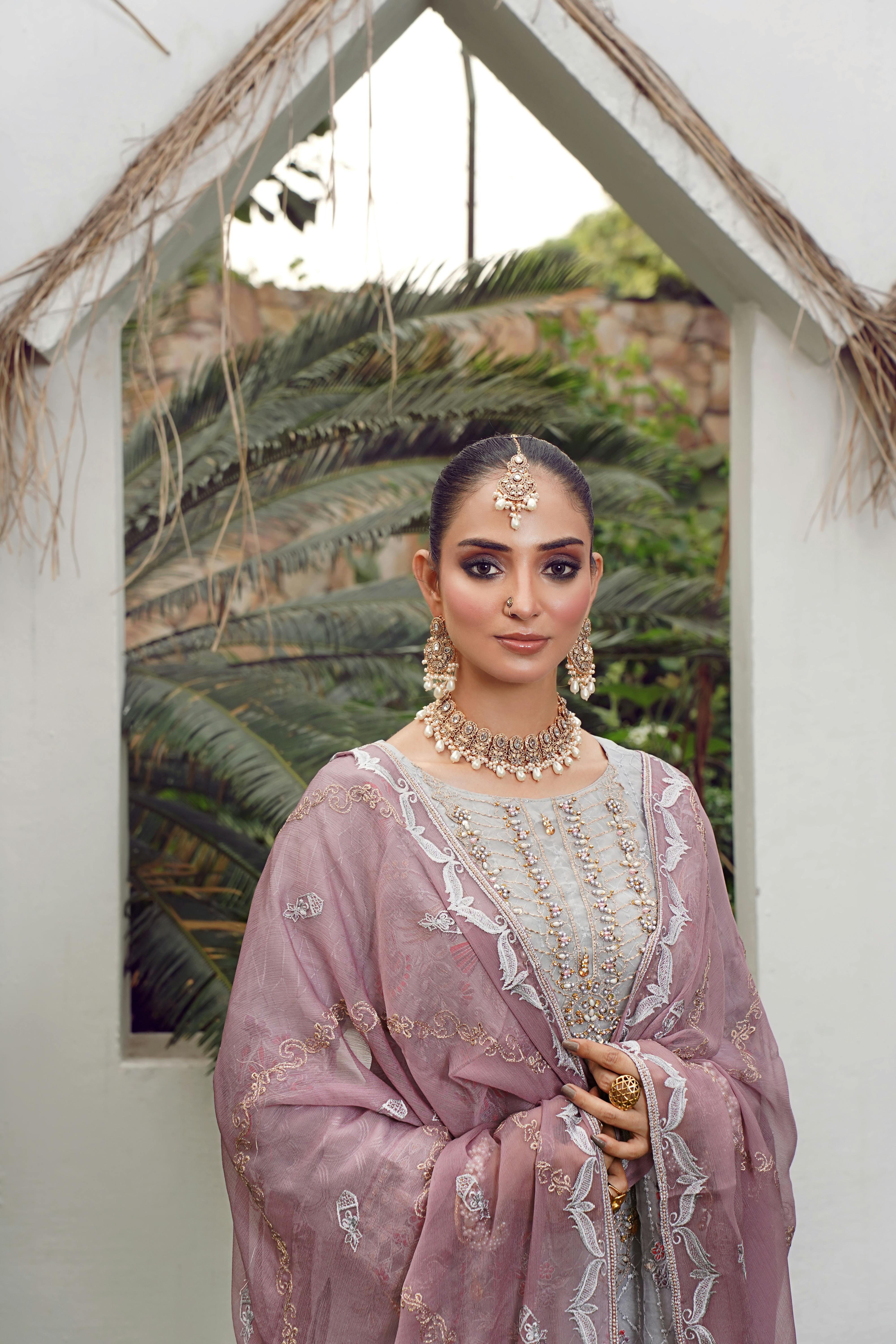 Elegant Model in Traditional Pakistani Attire · Free Stock Photo