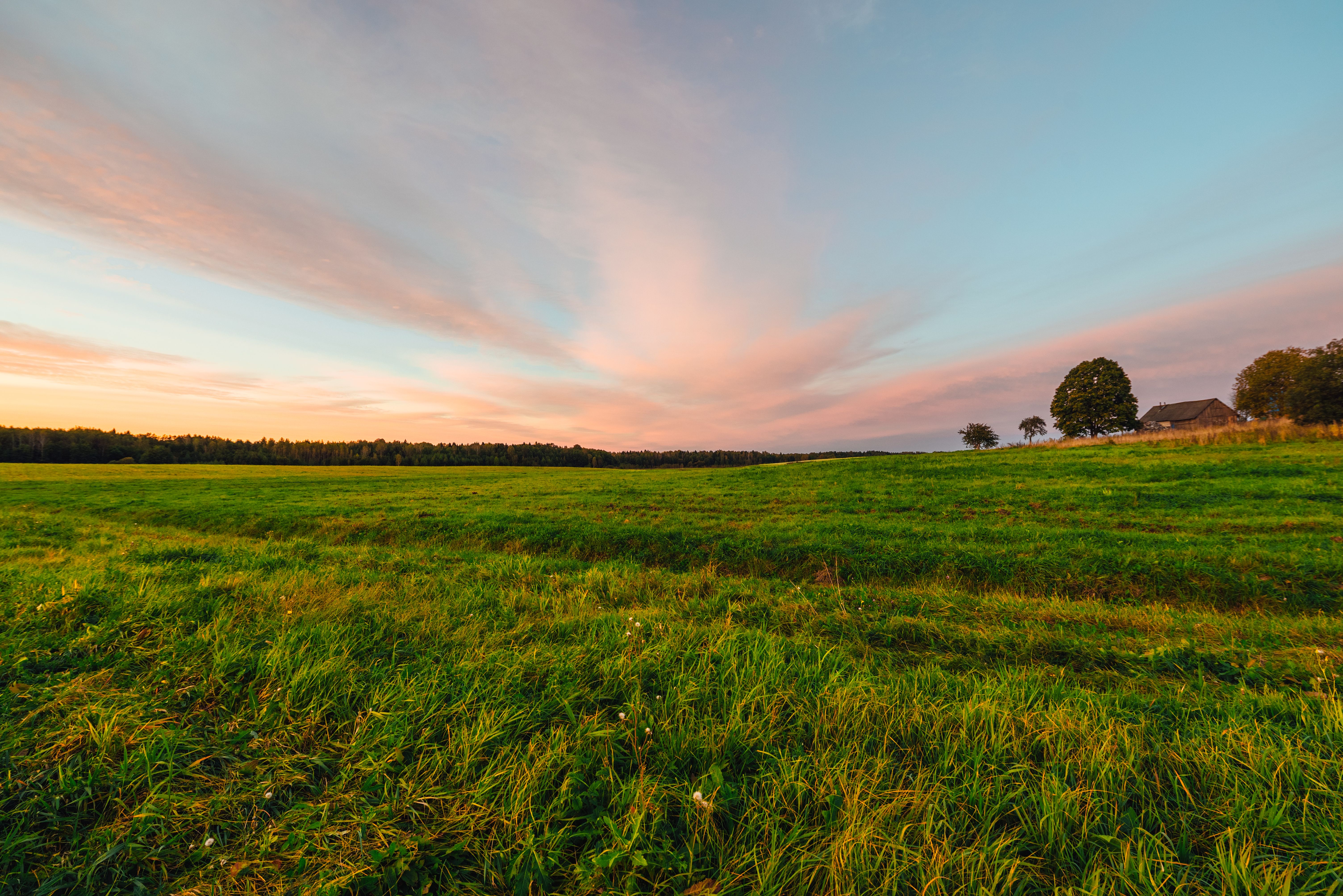 Stunning Belarusian Landscape at Twilight · Free Stock Photo