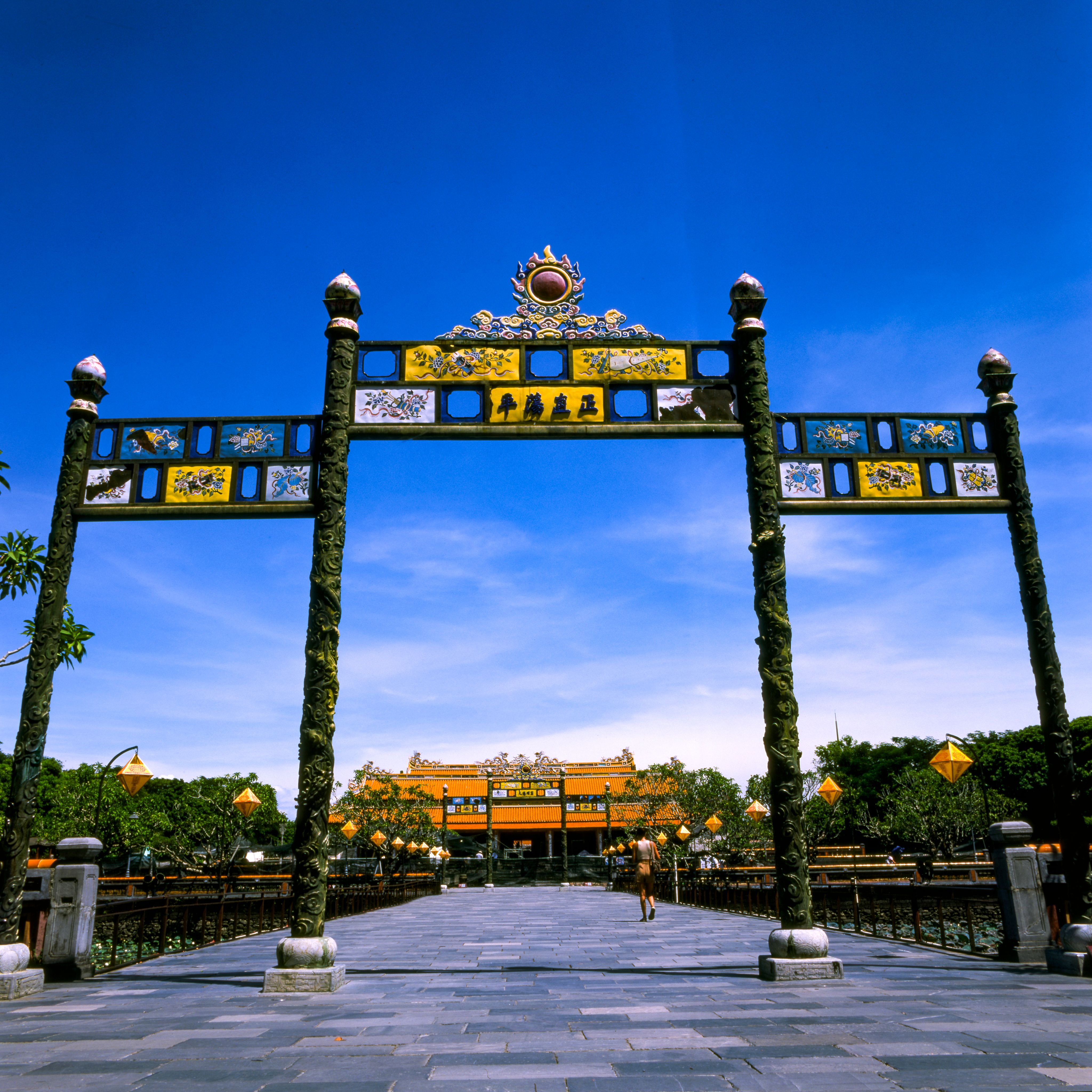 Iconic Entrance Gate at Hue Imperial City, Vietnam · Free Stock Photo