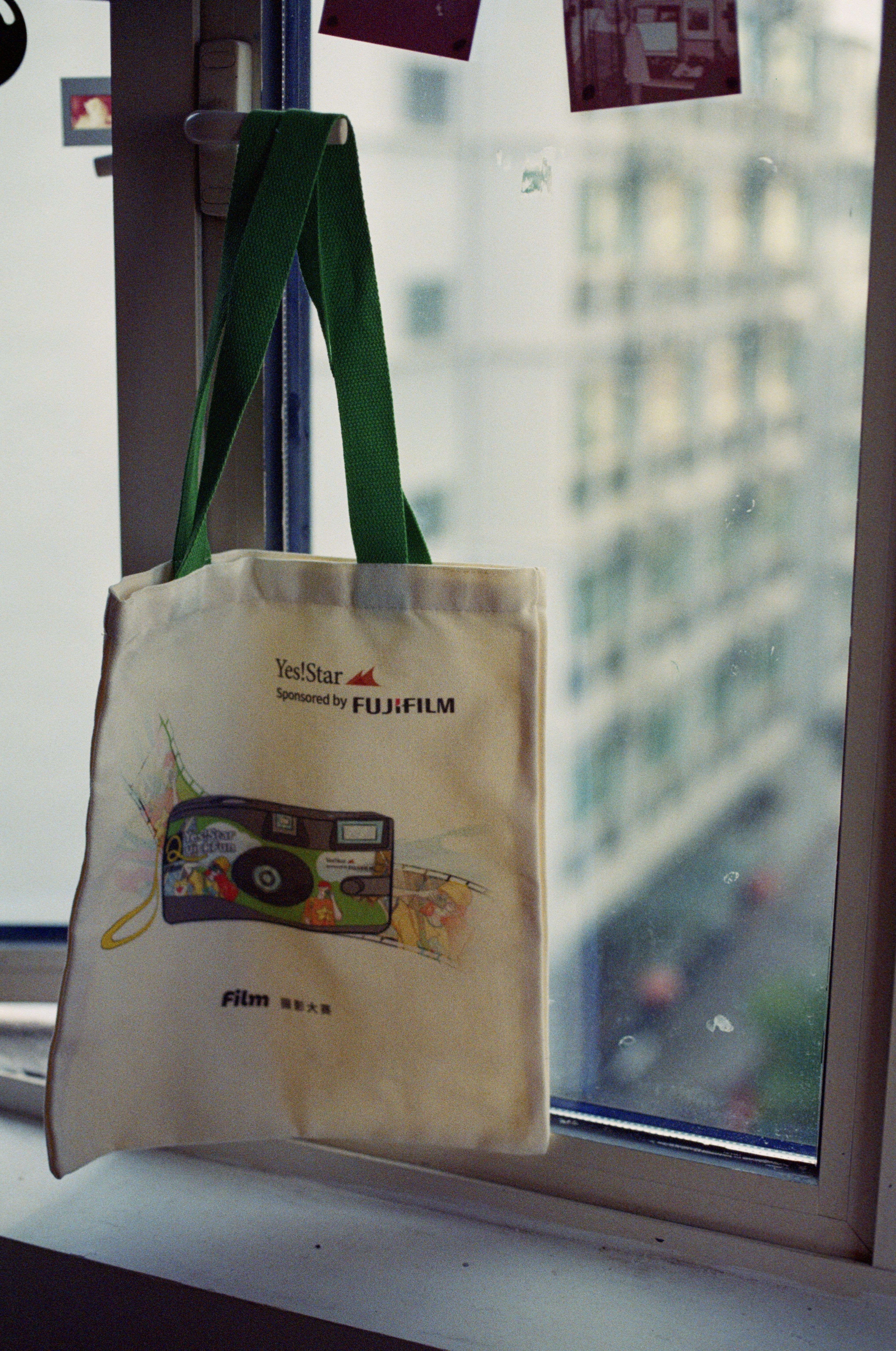 Canvas Tote Bag Hanging by Window · Free Stock Photo