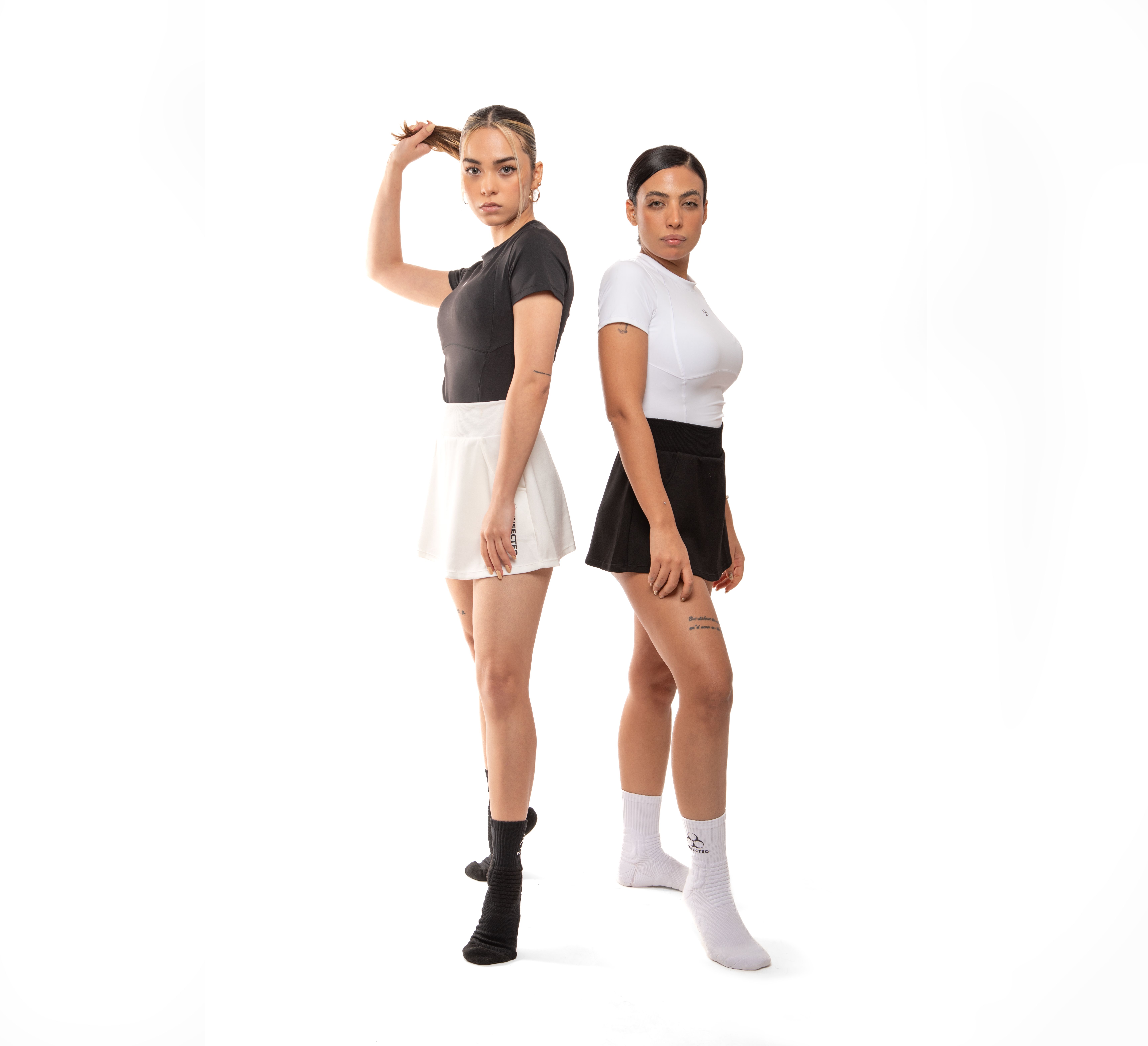 Dynamic Women in Sportwear Fashion Shoot · Free Stock Photo